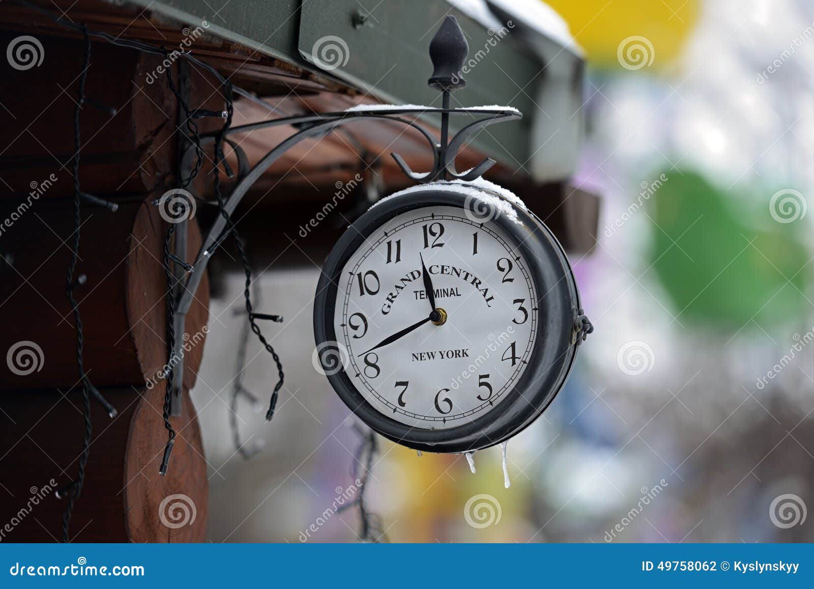 Clock stock photo. Image of hour, report, drive, city - 49758062