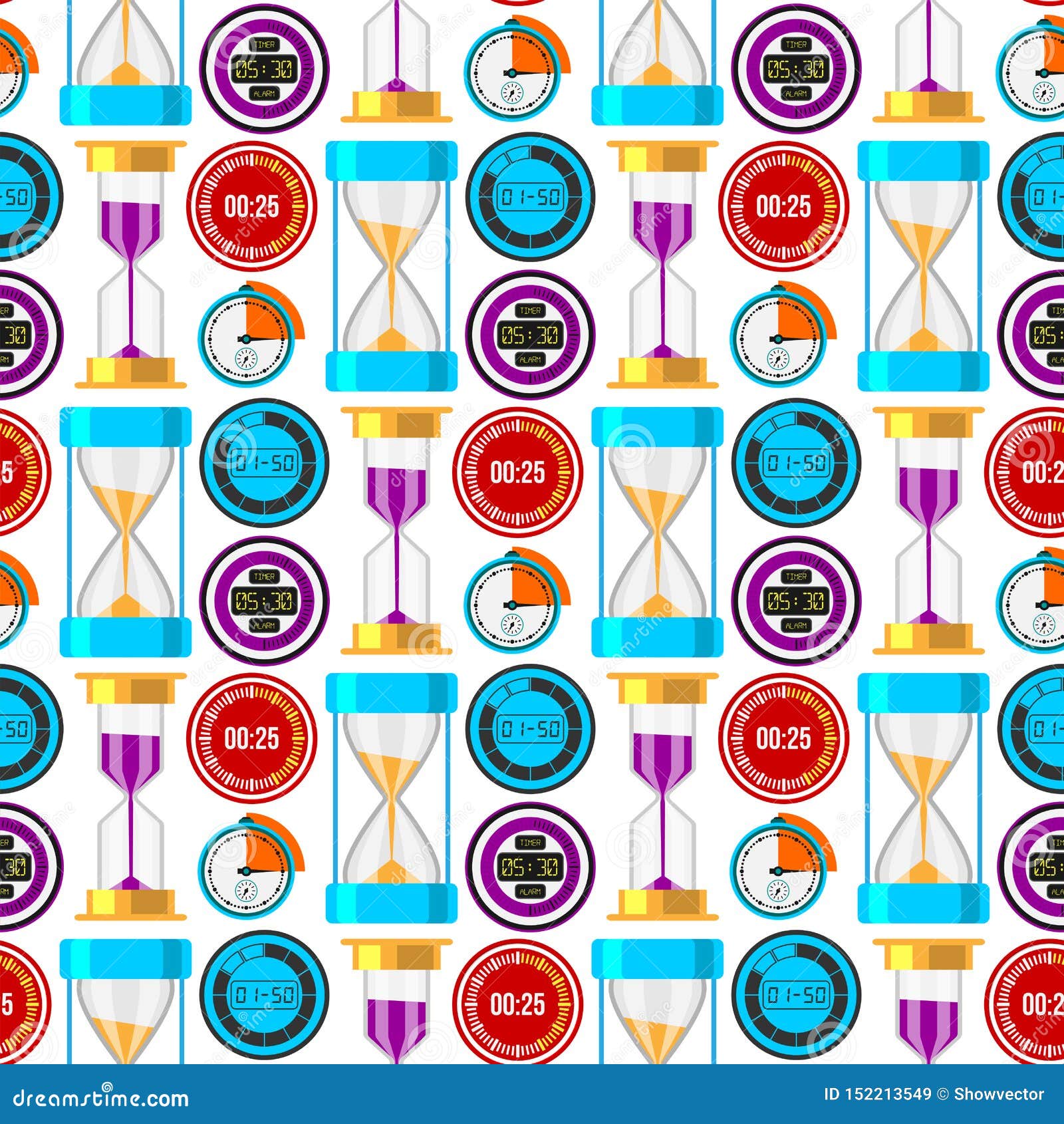 LED Number Digital On White Background For Clock Countdown Score Board ...