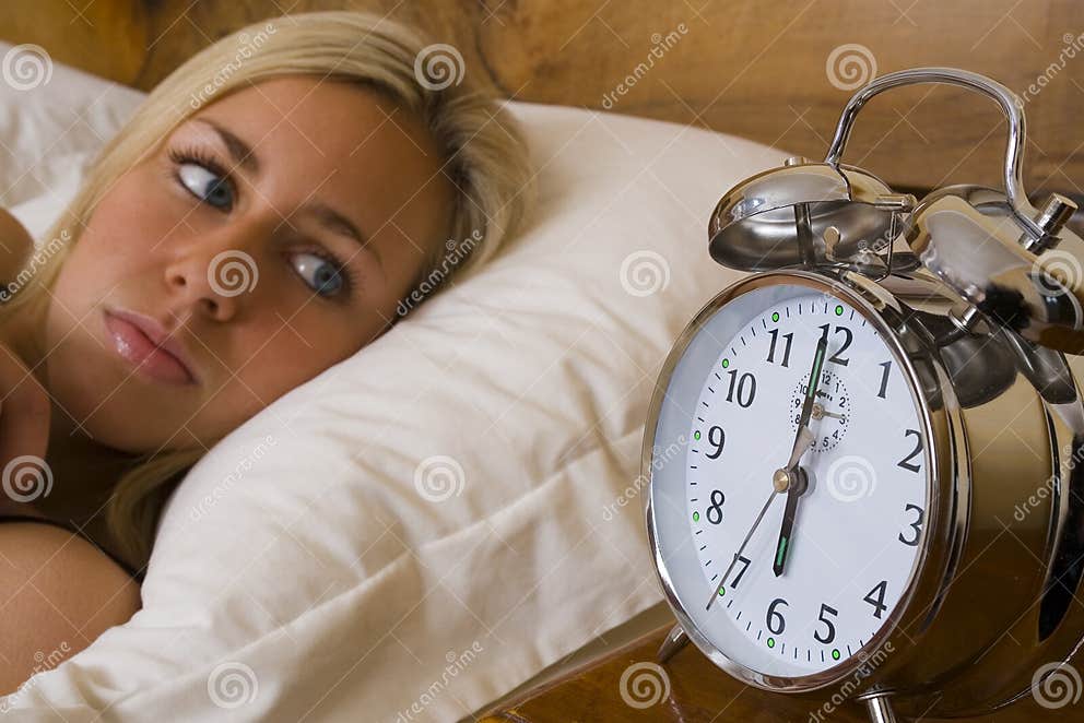 Clock Watching stock photo. Image of pretty, thinking - 2434252
