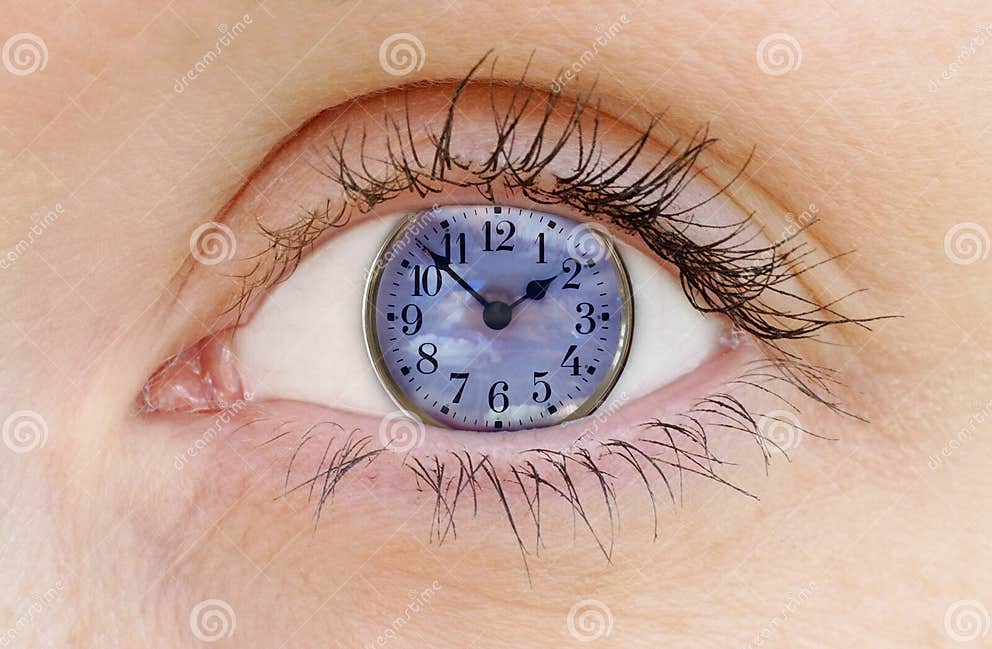 Clock Watching stock illustration. Illustration of abstract - 720064