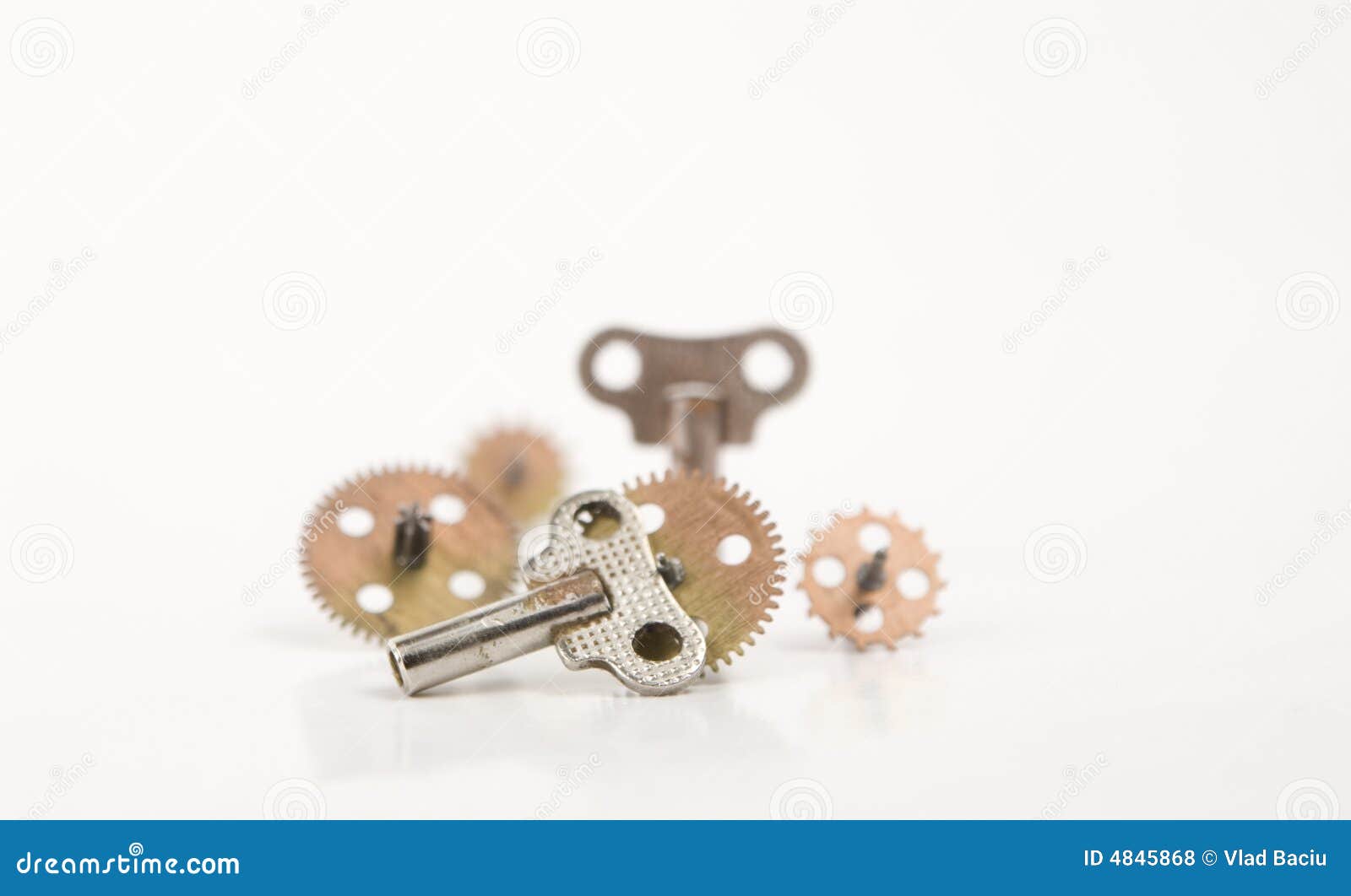 Clock Wheels Picture. Image: 4845868