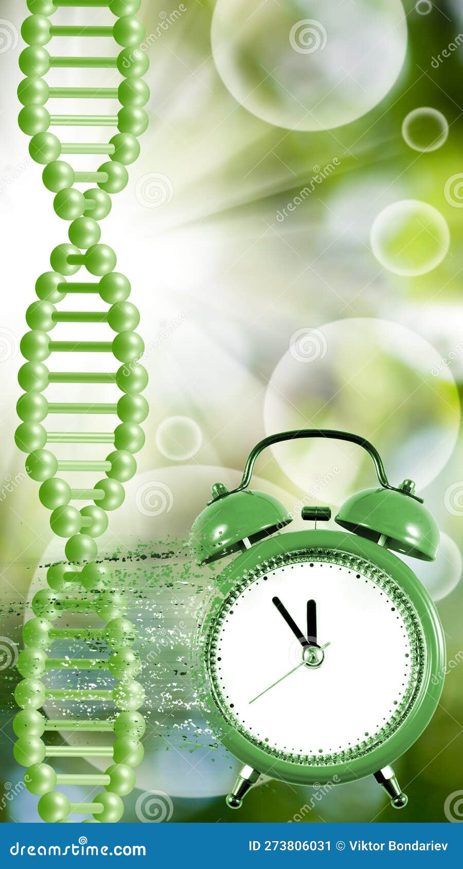 Clock from Which Particles are Separated Against the Background of ...