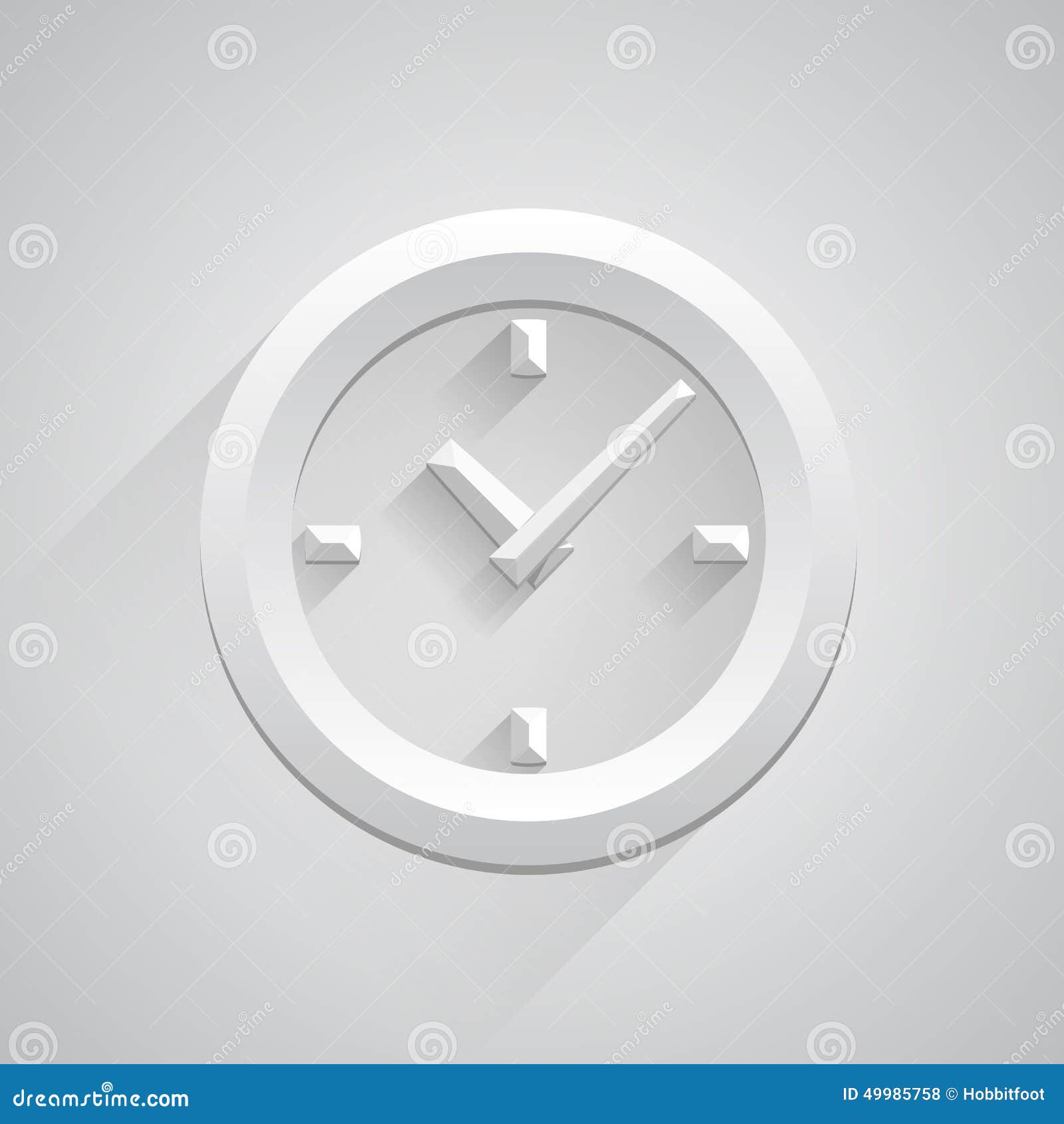 Clock on a White Background Stock Vector - Illustration of classic ...