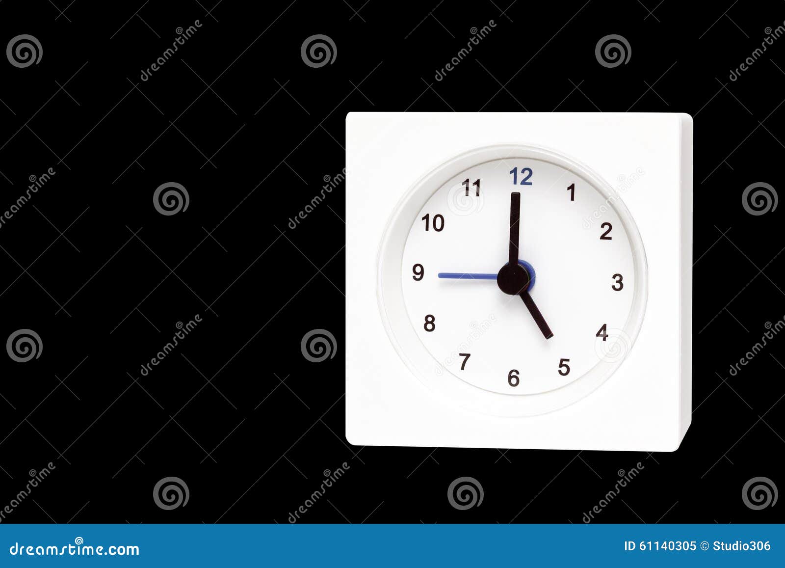 Clock stock image. Image of white, watch, dial, object - 61140305