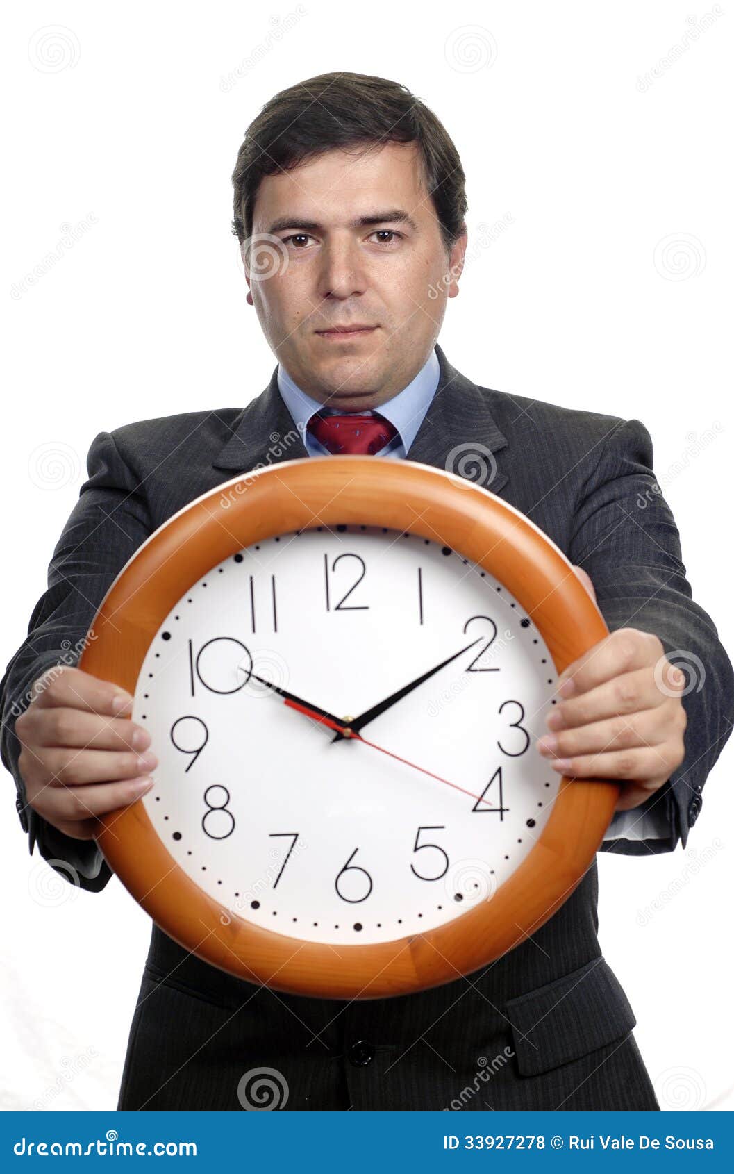 Clock stock photo. Image of smile, financial, corporate - 33927278