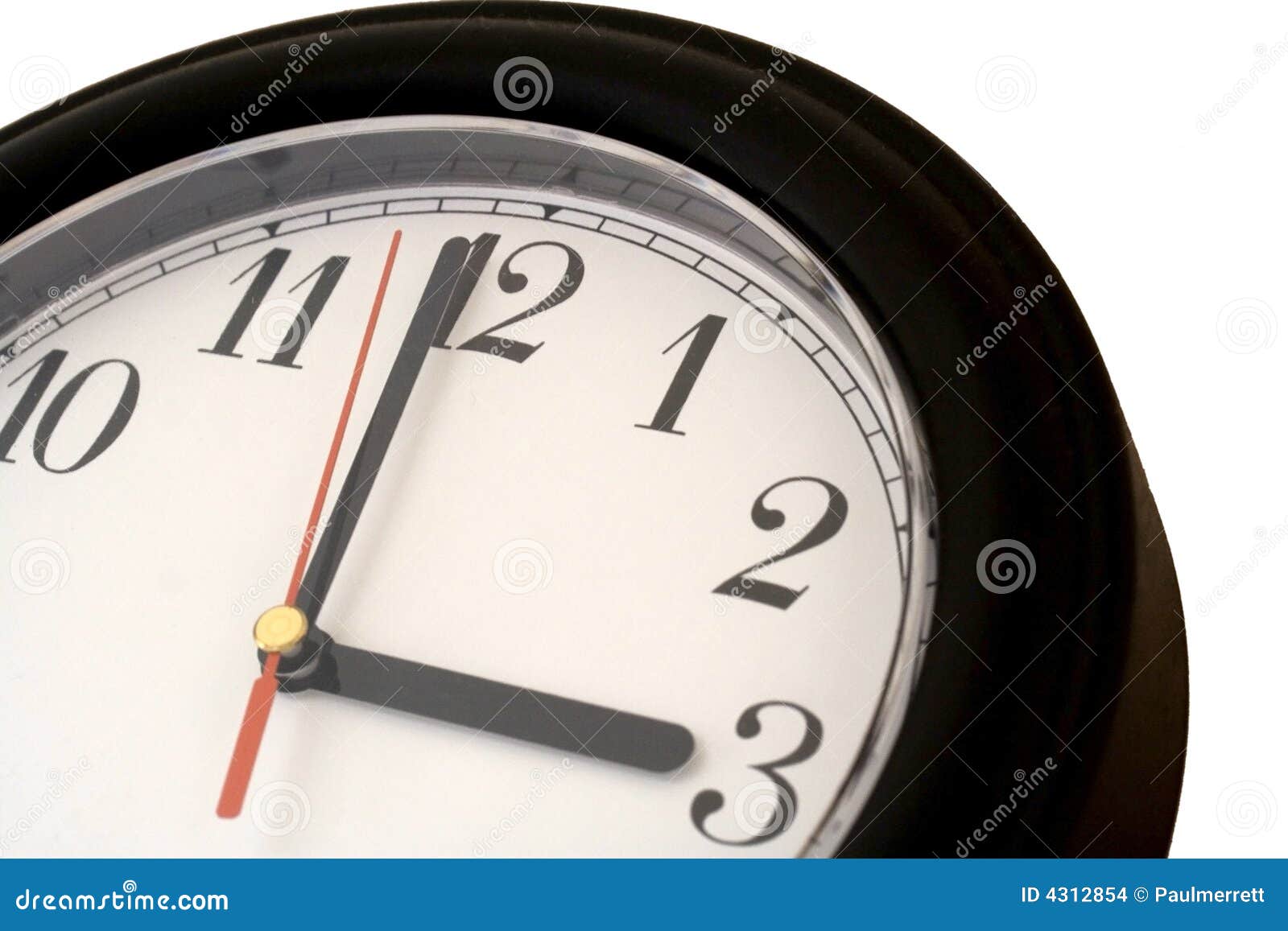 Clockface At 3 O'clock Stock Images - Image: 4312854