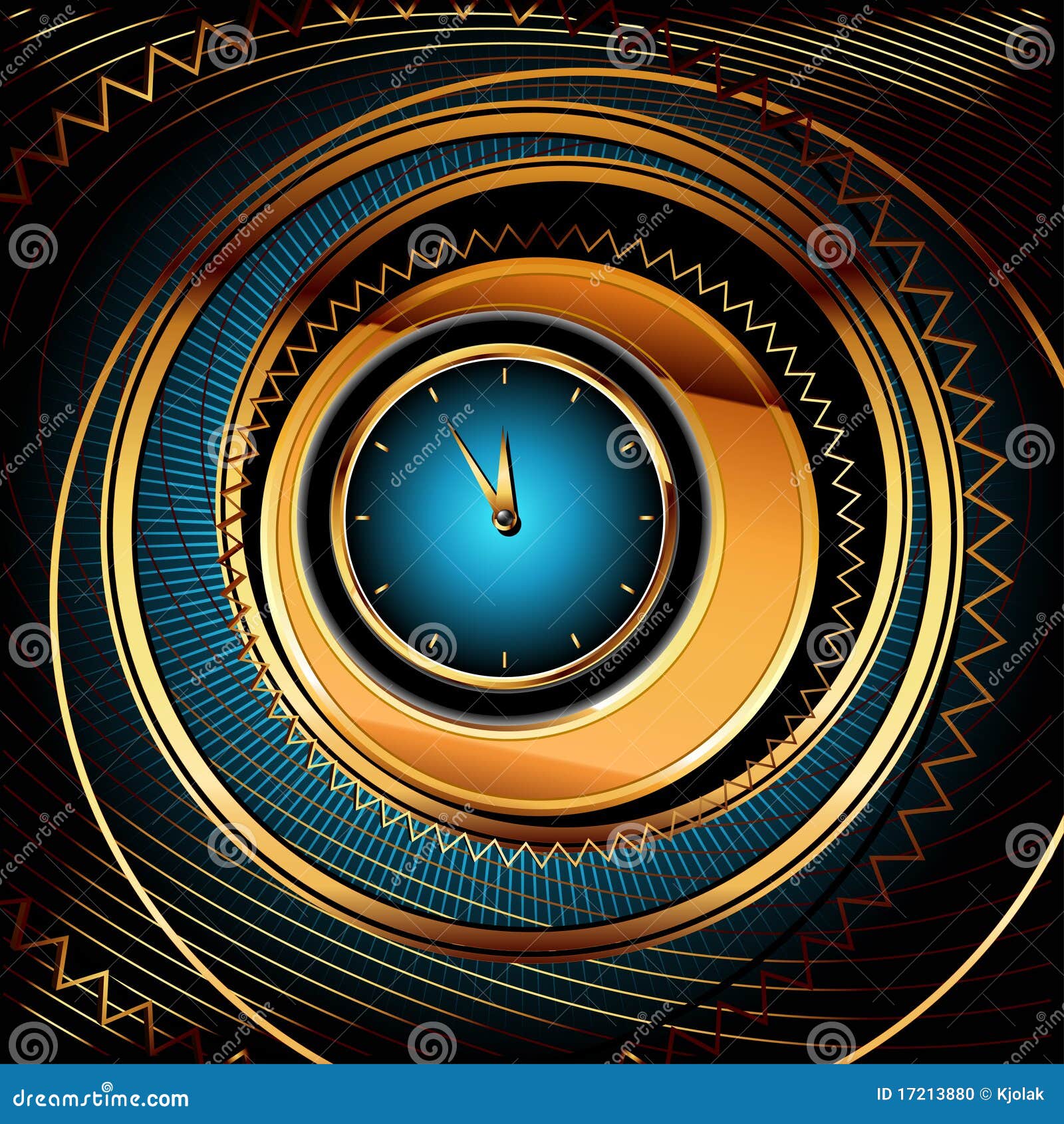 Clocks background stock vector. Illustration of time - 17213880