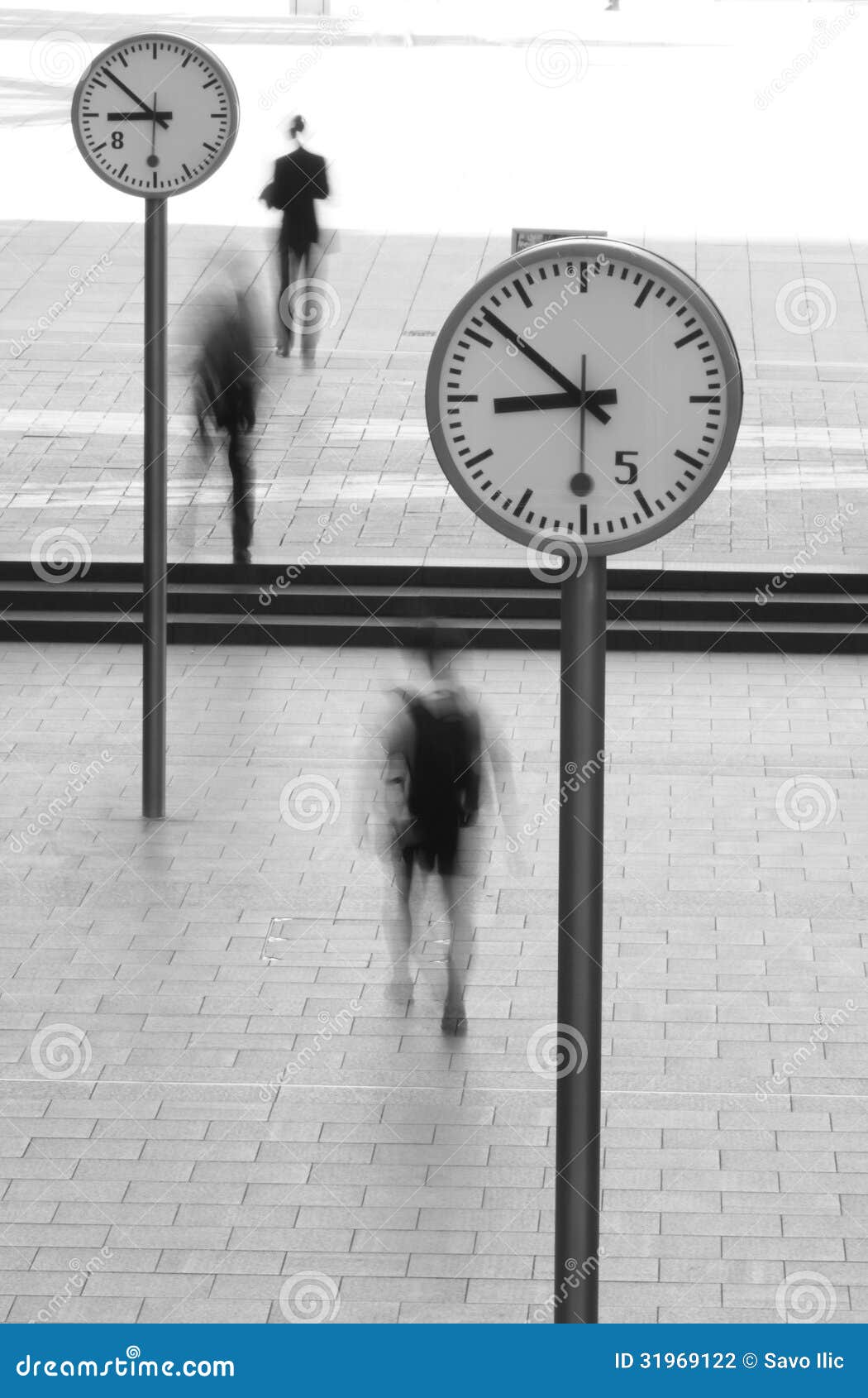 Clocks stock photo. Image of hour, rush, time, black - 31969122