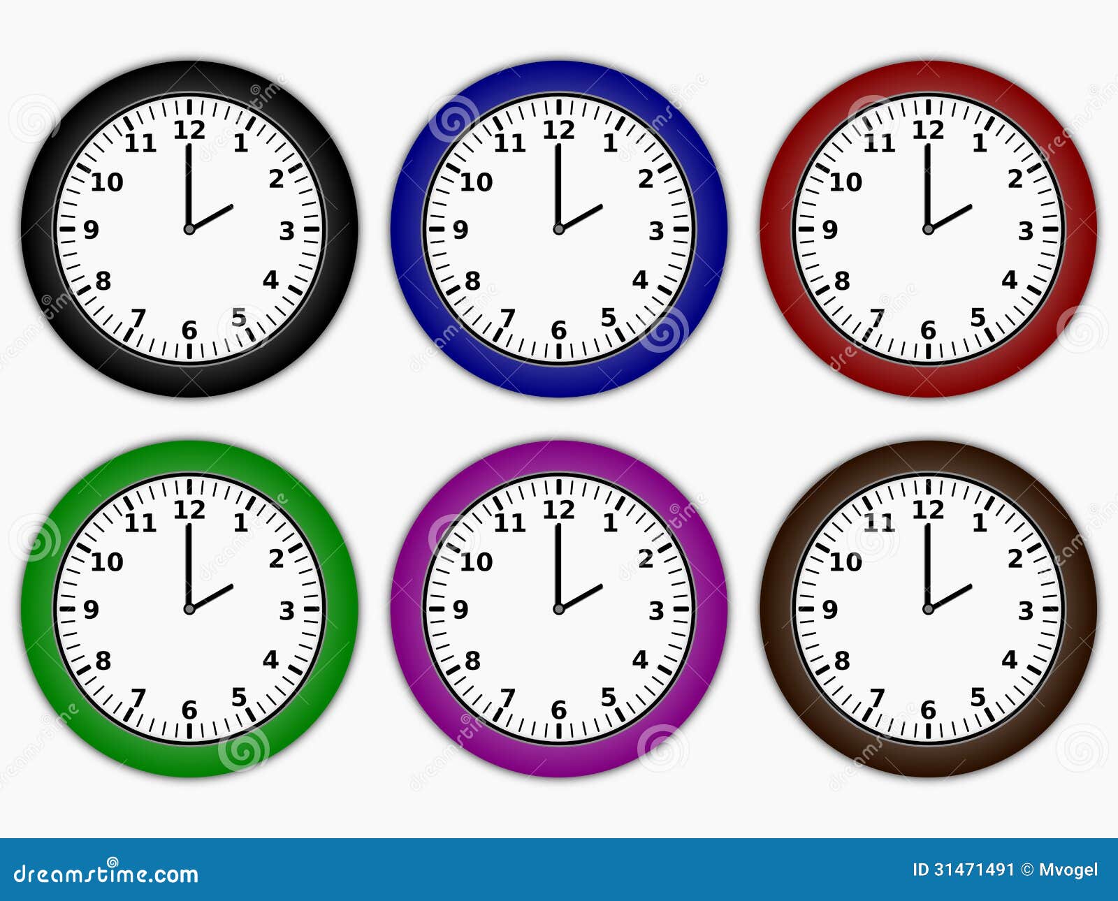 Clocks stock illustration. Illustration of clocks, graphic - 31471491