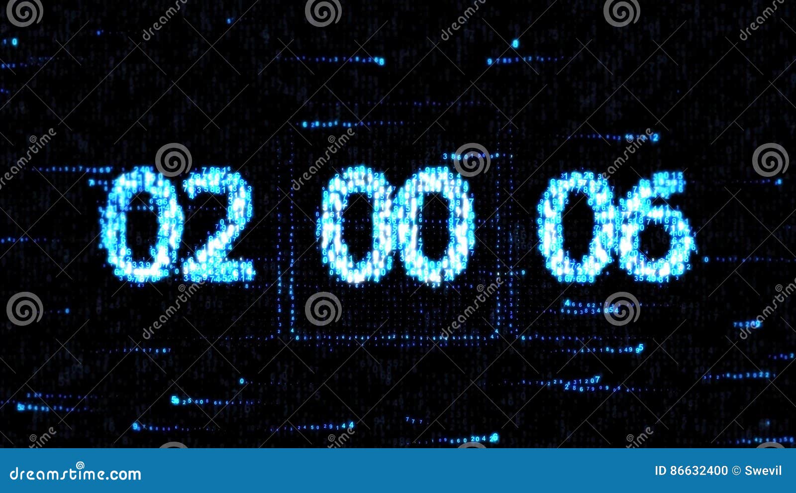 Clocks are Set at 02:00 Starting a New Countdown. the Countdown on the ...