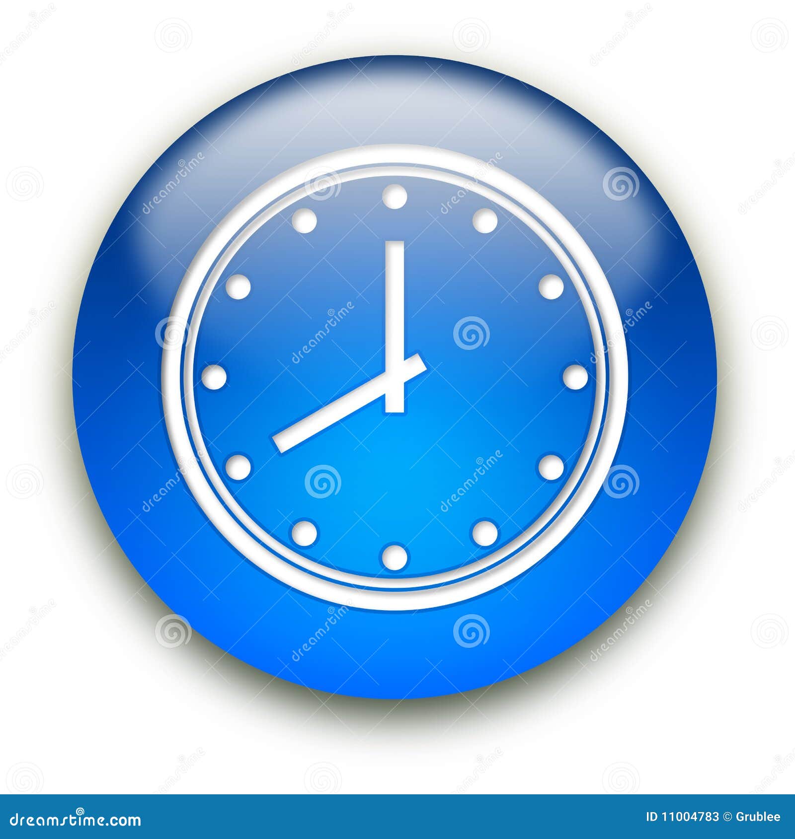 Clocks sign stock illustration. Illustration of shadow - 11004783