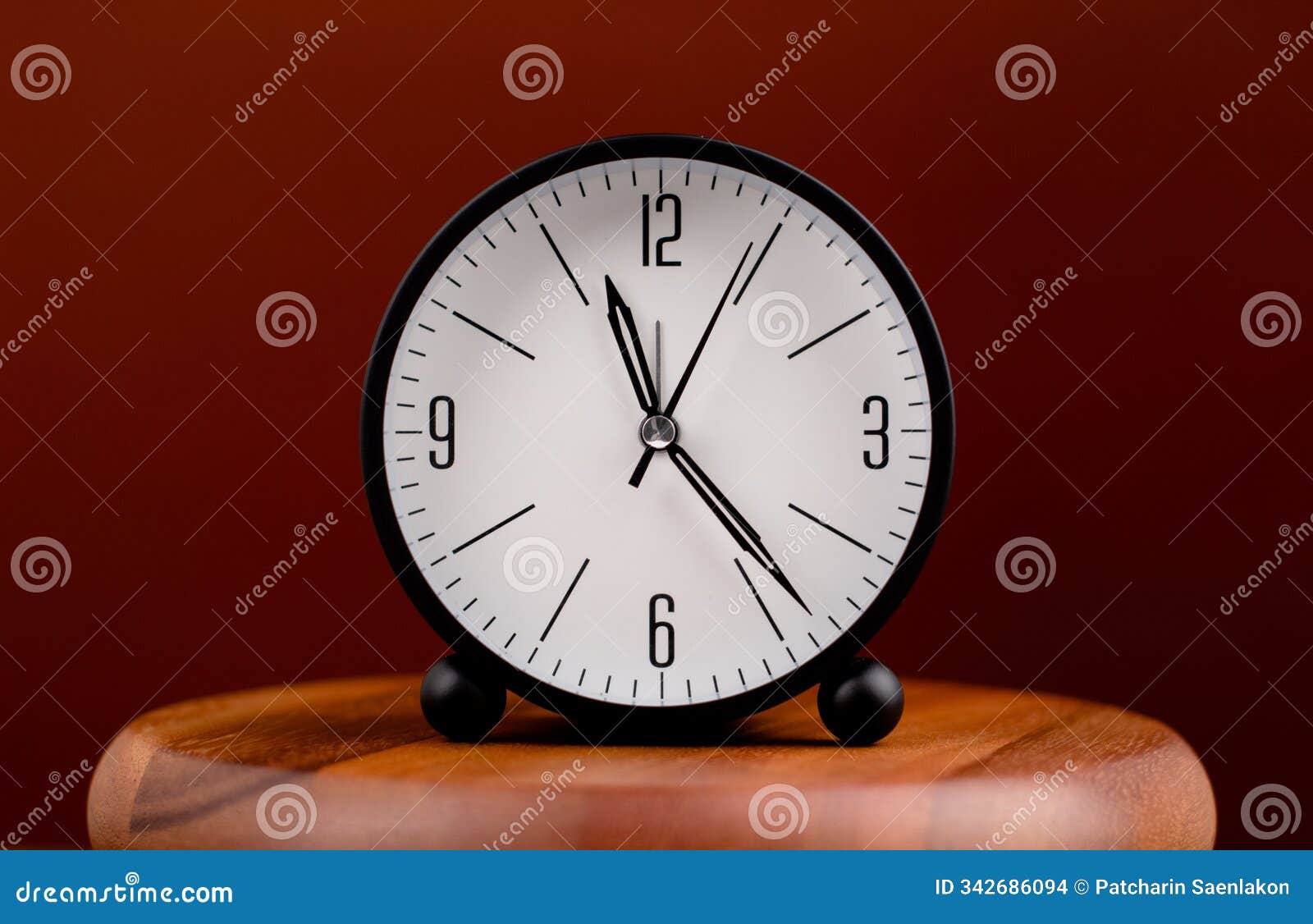 Tell Time and Work Accurately. Photo Studio Stock Photo - Image of time ...
