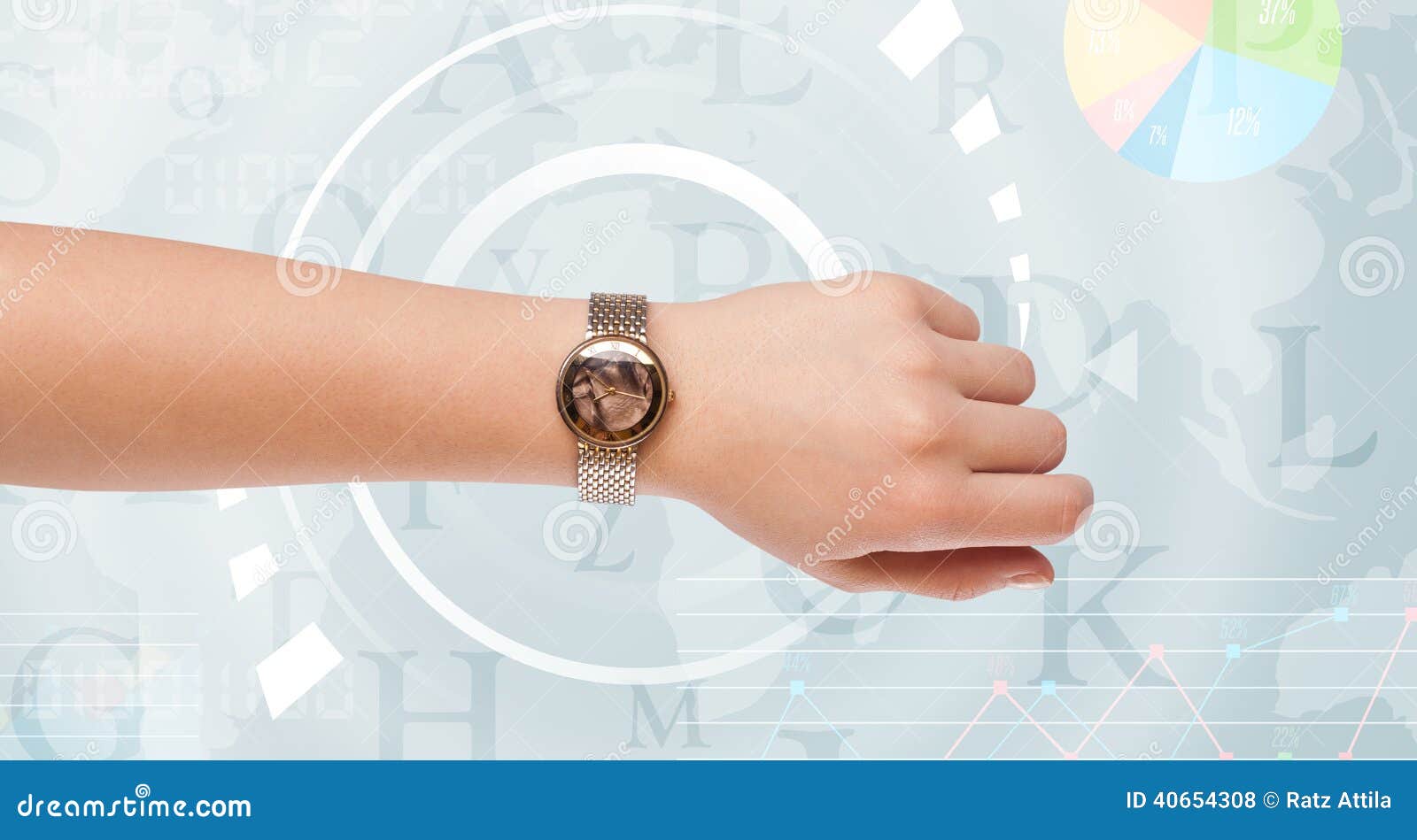 Clocks with World Time and Finance Business Concept Stock Photo - Image ...