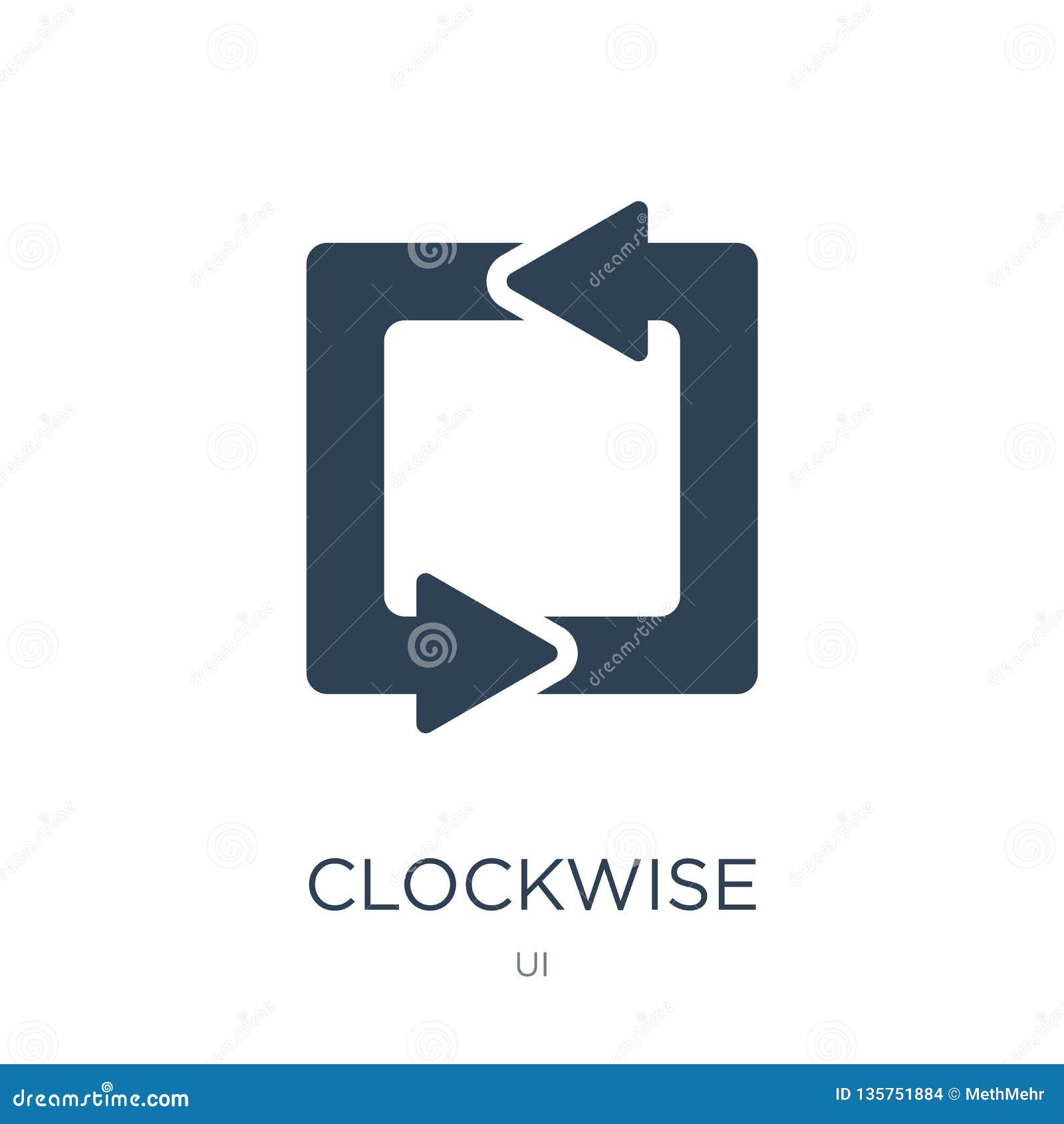 Clockwise Arrows Cartoon Vector | CartoonDealer.com #15075617