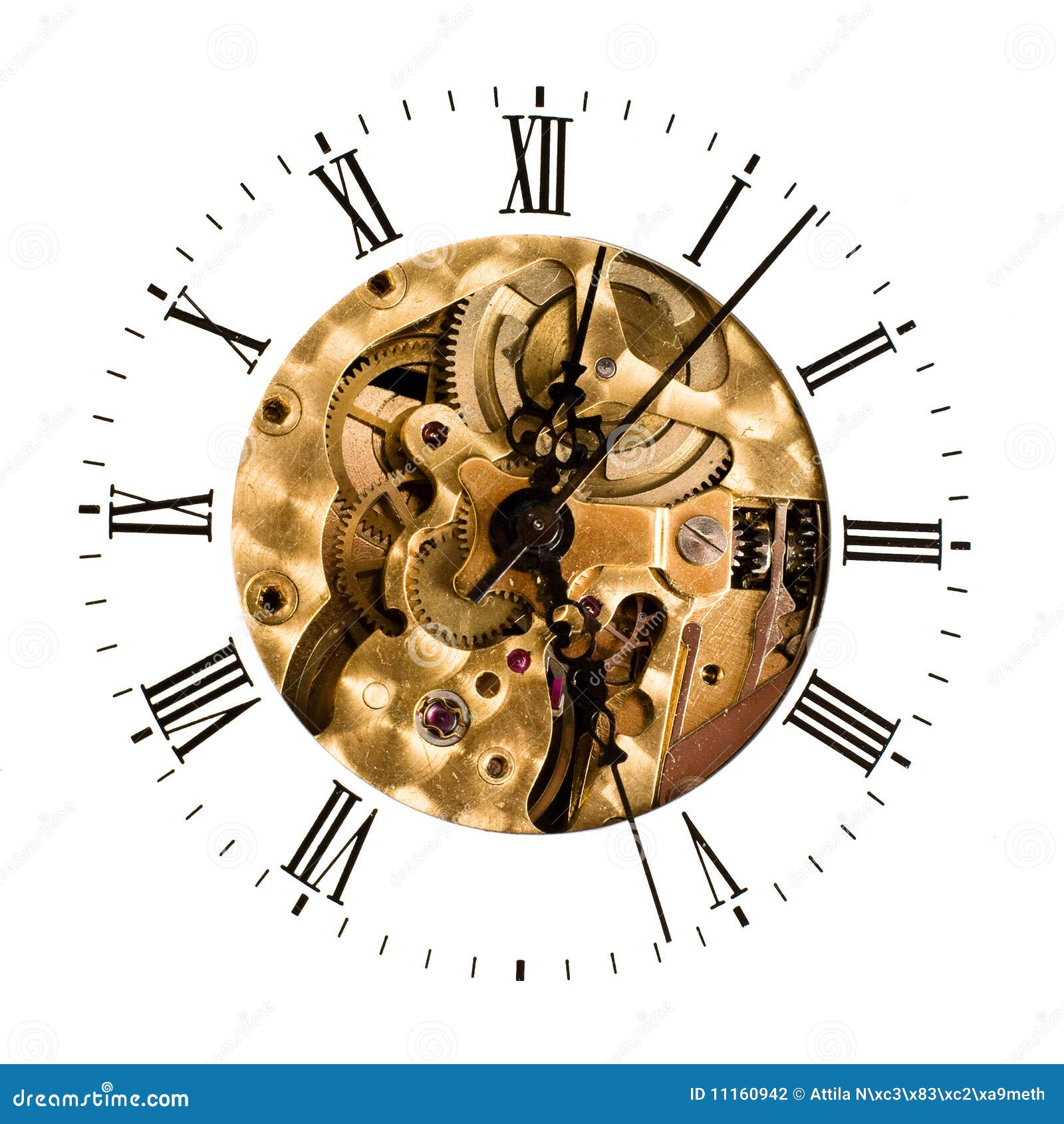 Clockwork stock photo. Image of passing, dial, gears - 11160942