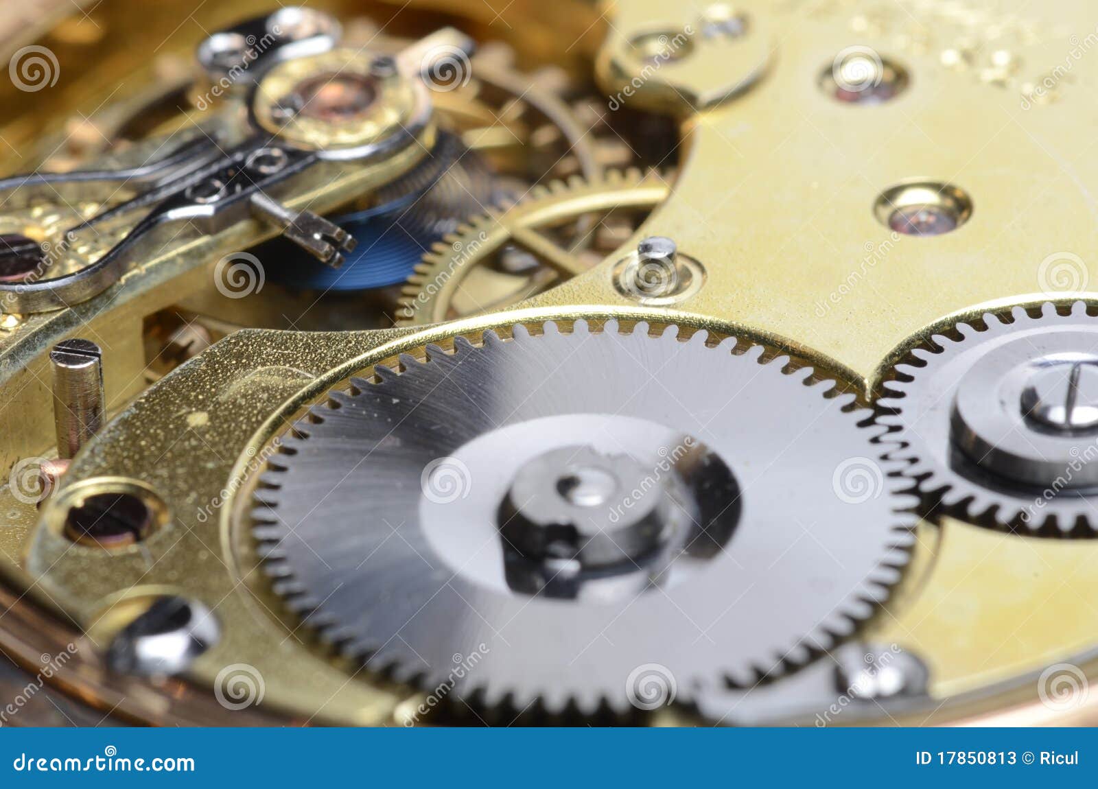 Clockwork stock image. Image of interlock, clockwork - 17850813