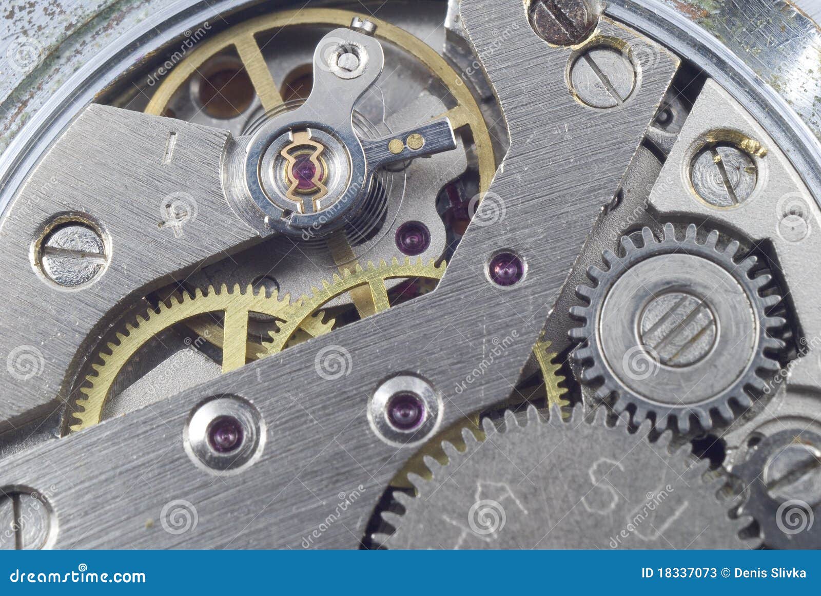 Clockwork stock image. Image of stone, balance, gears - 18337073