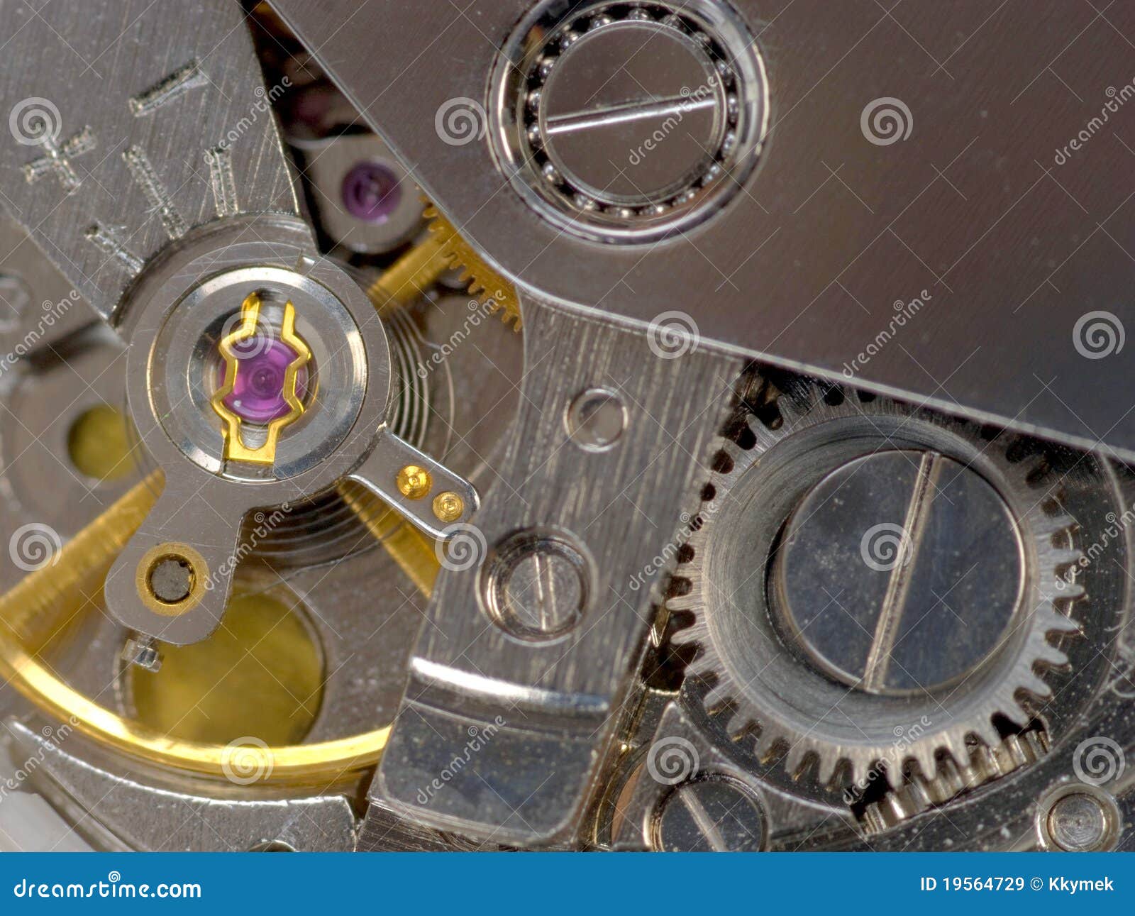 Clockwork stock image. Image of machines, quality, circle - 19564729