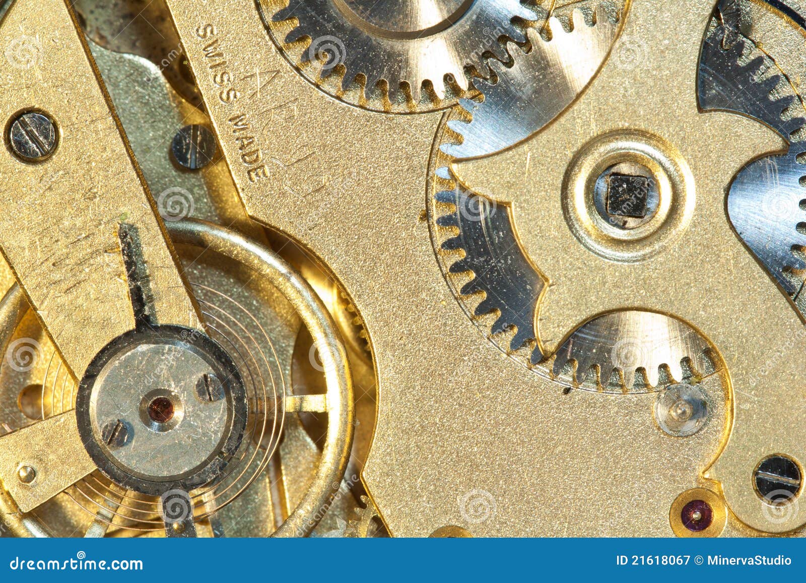 Clockwork stock image. Image of detail, machine, instrument - 21618067