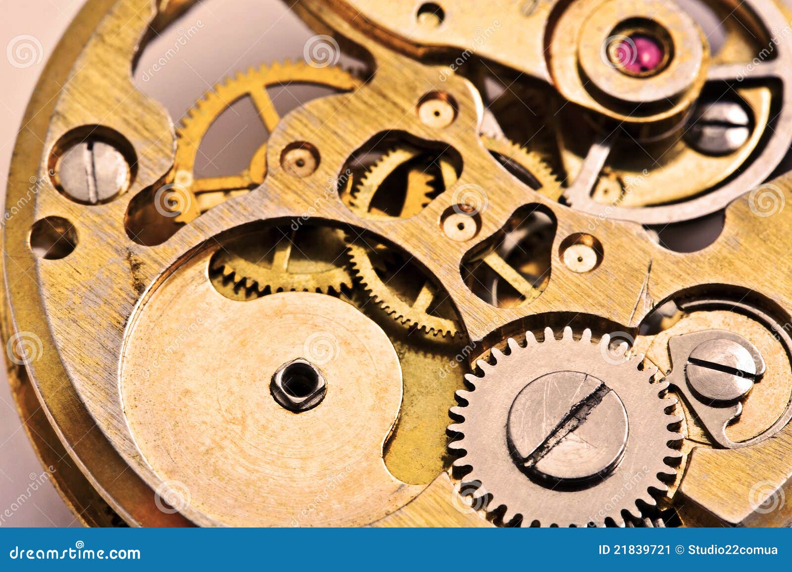 Clockwork stock image. Image of tiny, cogs, gold, clock - 21839721