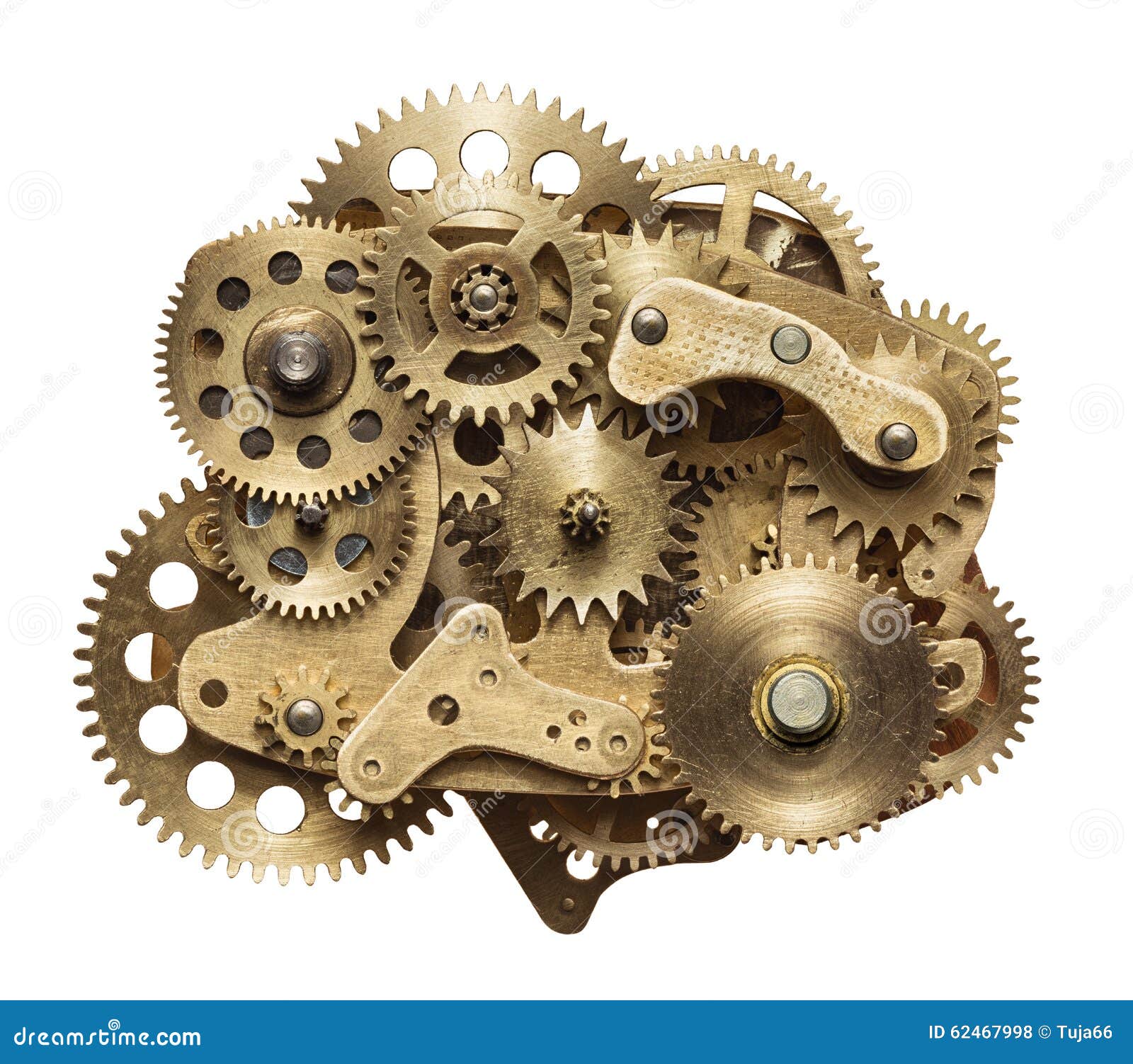 Clockwork стоковое фото. изображение насчитывающей старо - 62467998