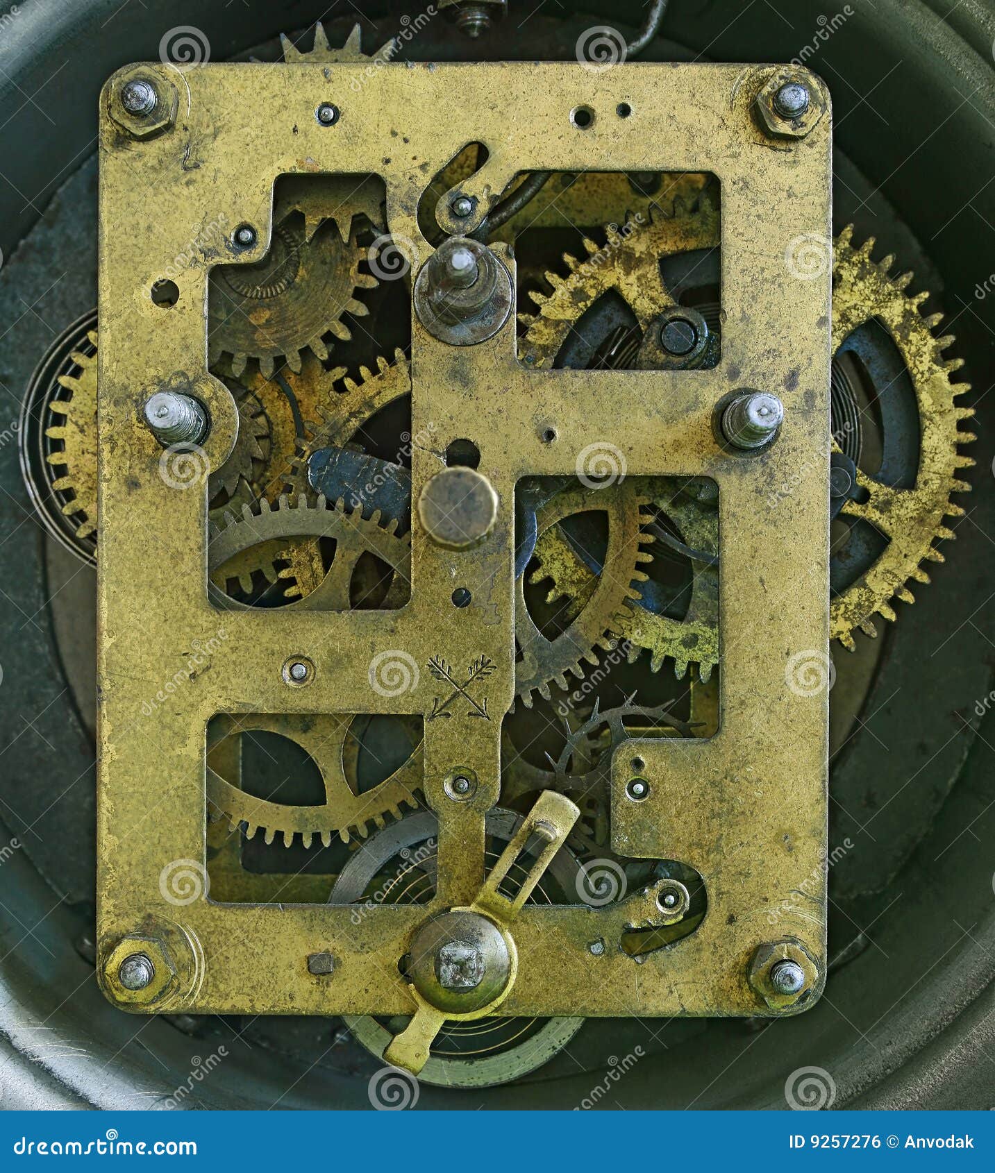 Clockwork stock photo. Image of precision, device, movement - 9257276