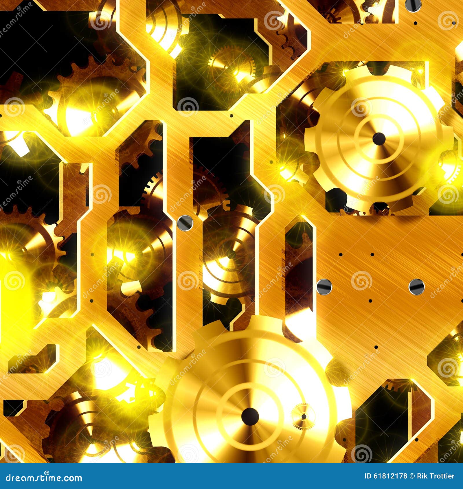 Clockwork abstract stock illustration. Illustration of pinions - 61812178