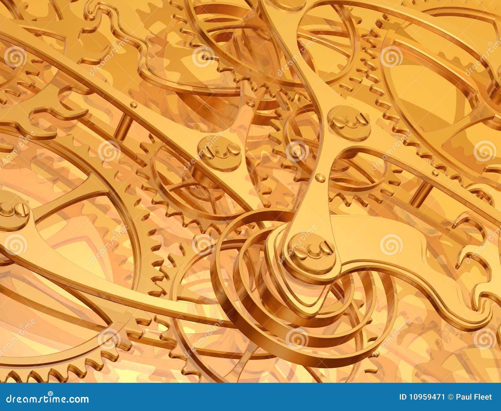 Clockwork background stock illustration. Illustration of clockwork ...