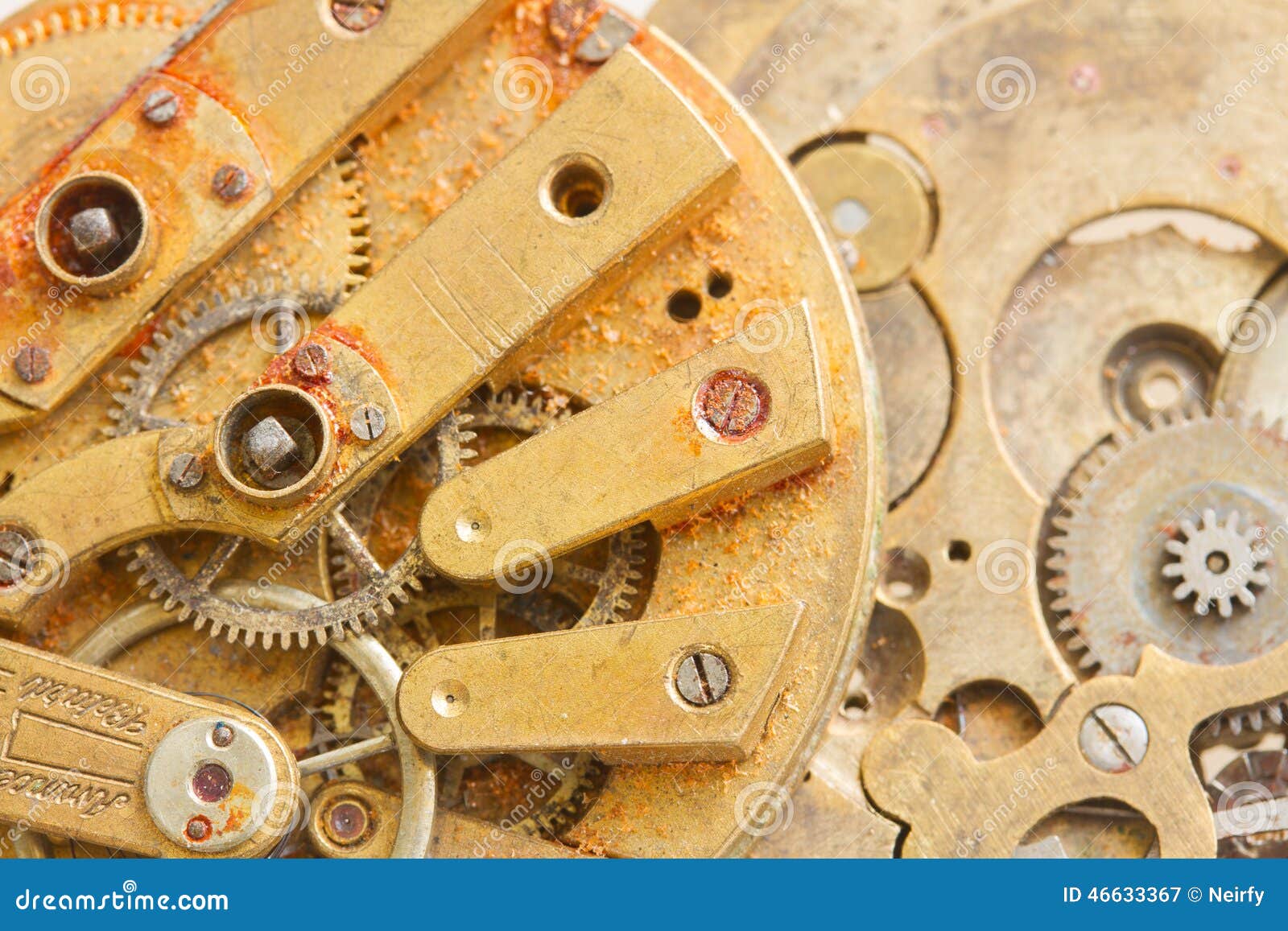 Clockwork background stock image. Image of inside, detail - 46633367