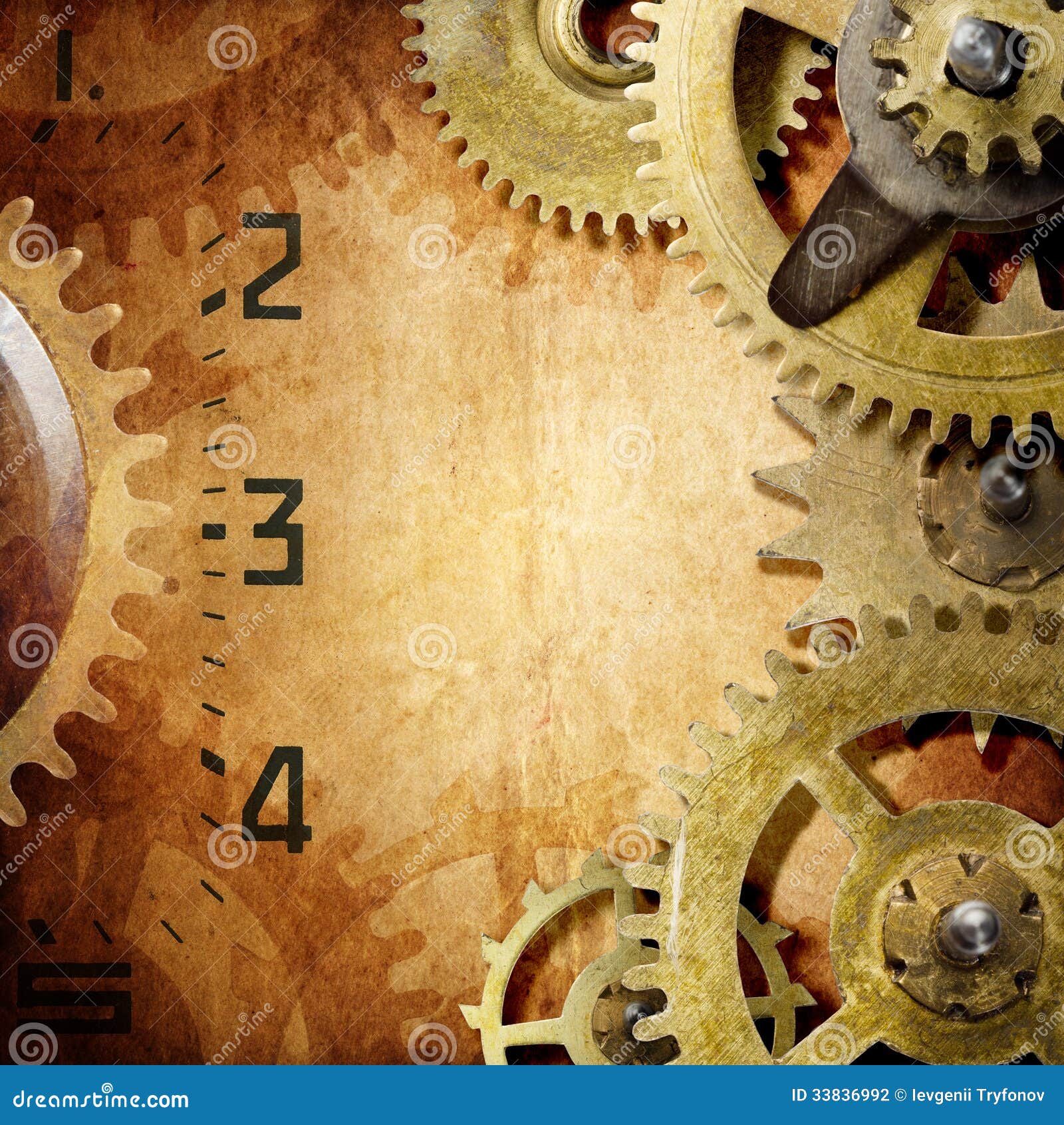 Clockwork background stock illustration. Illustration of connection ...