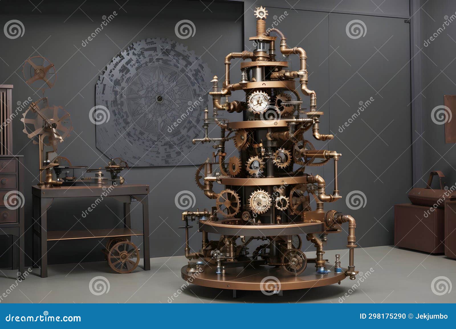A Clockwork Christmas: Steampunk Tree Blends Victorian and Futuristic ...