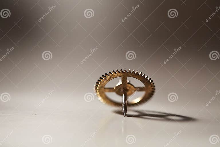 Small old cogwheel stock image. Image of machinery, mechanical - 111498479