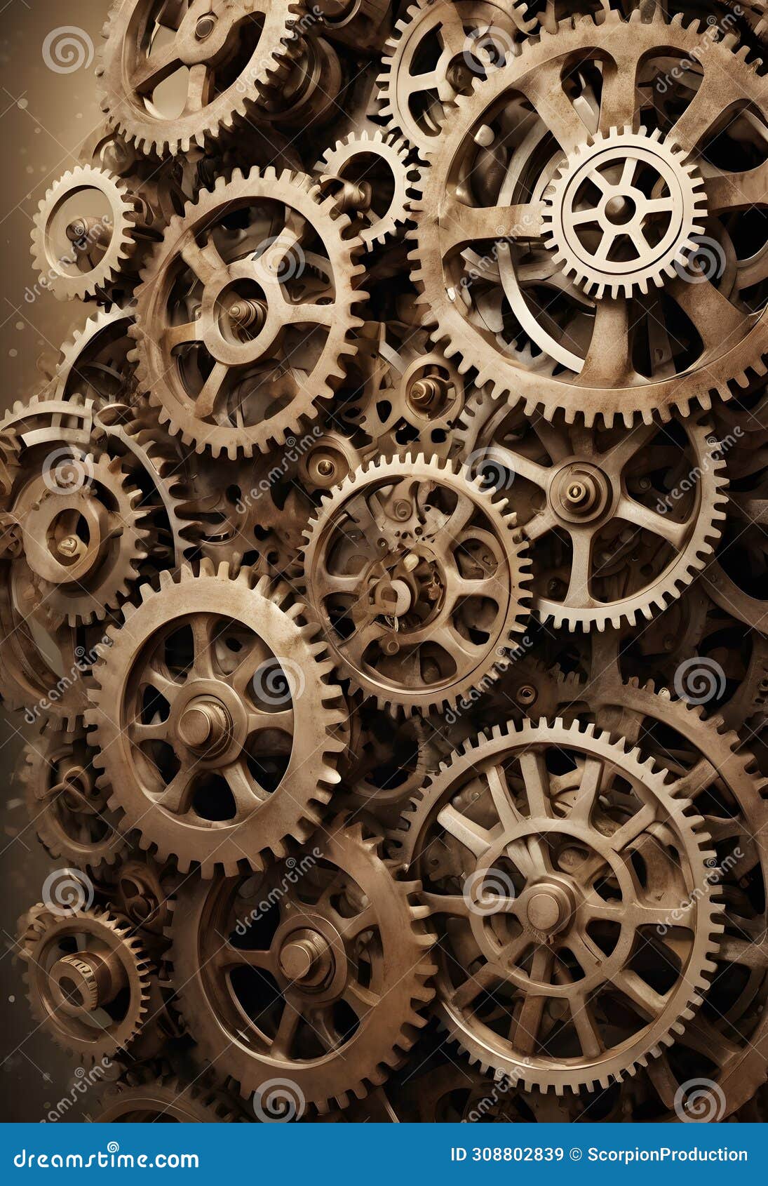 Clockwork Complexity stock image. Image of system, complexity - 308802839