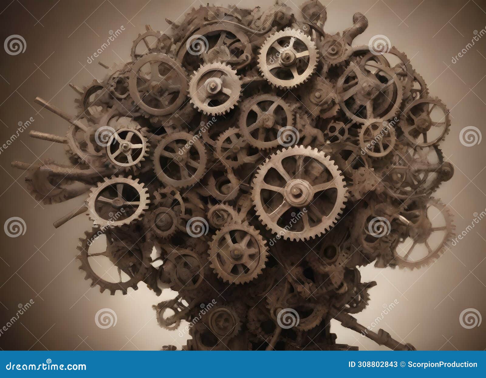 Clockwork Complexity stock image. Image of craftsmanship - 308802843