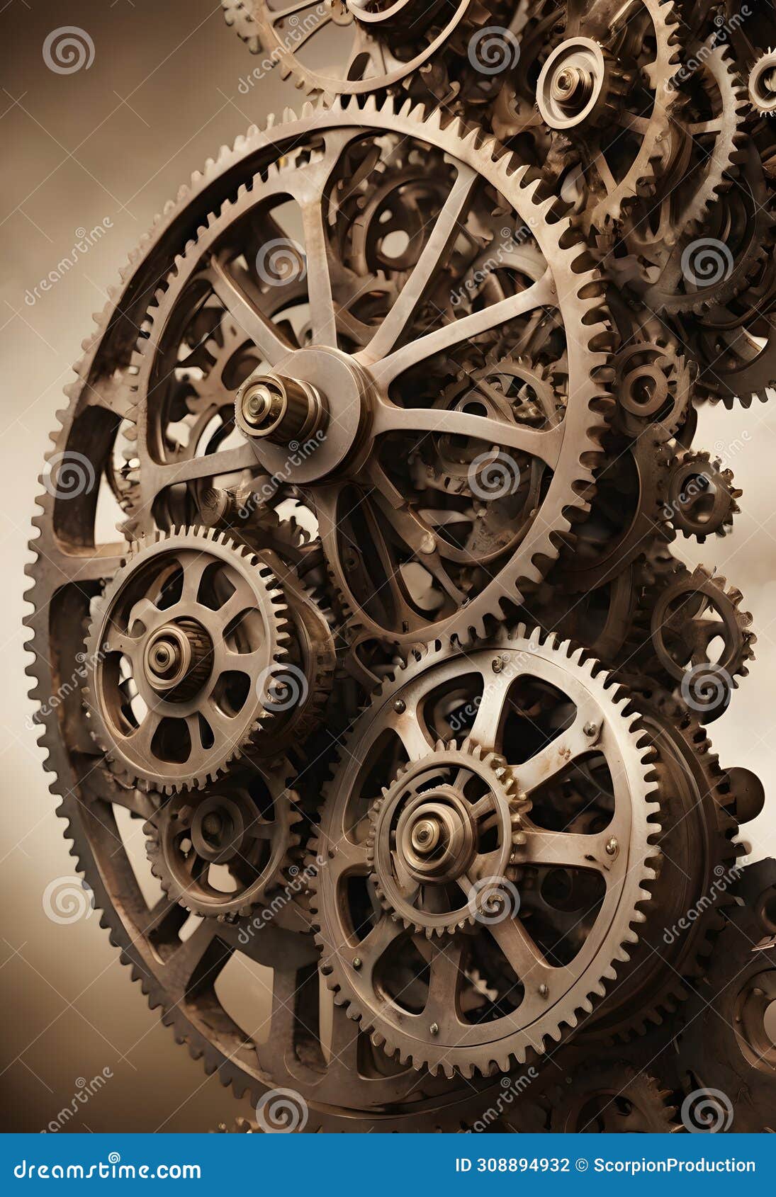 Clockwork Complexity stock photo. Image of technology - 308894932