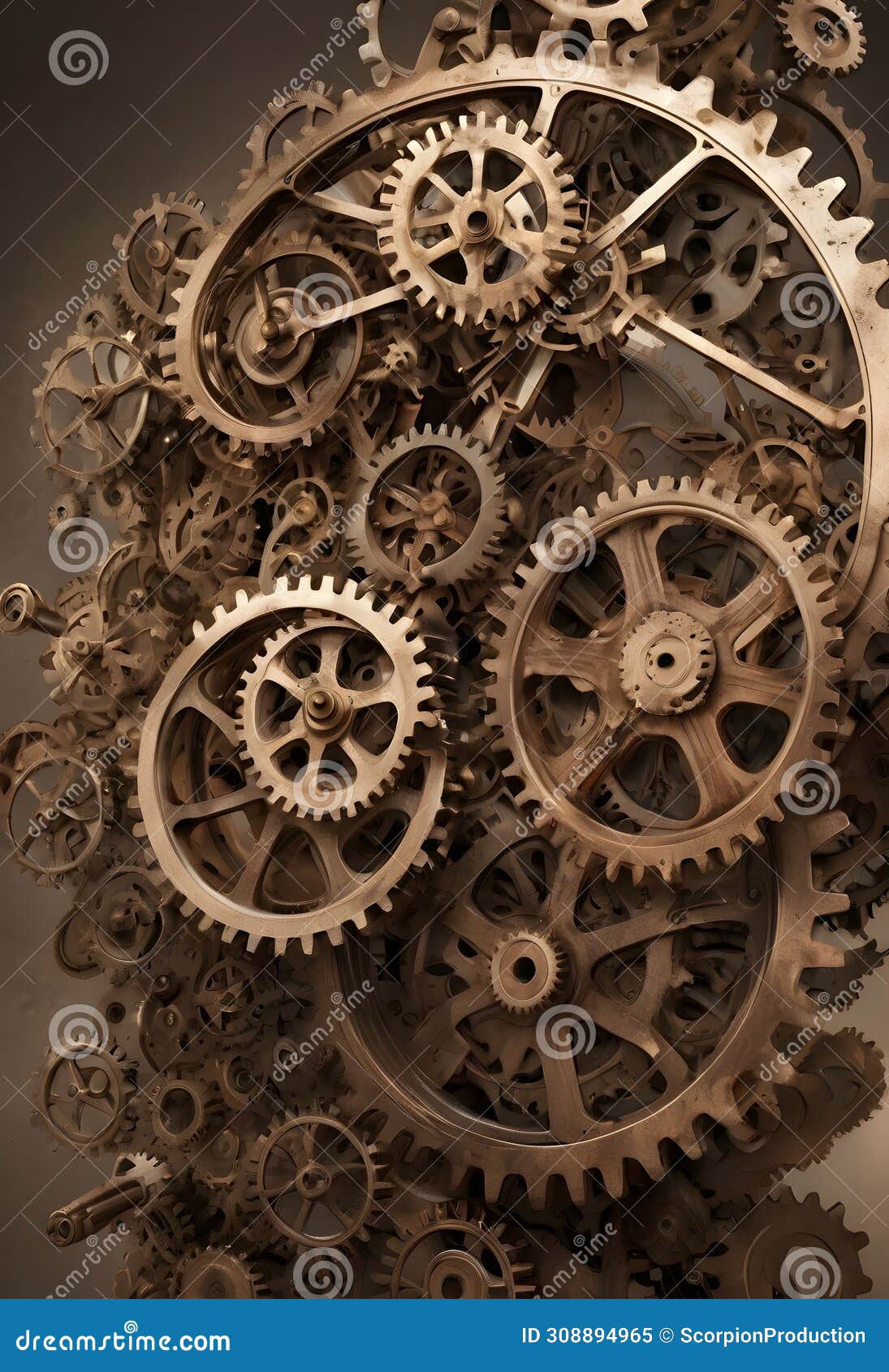 Clockwork Complexity stock image. Image of clockwork - 308894965