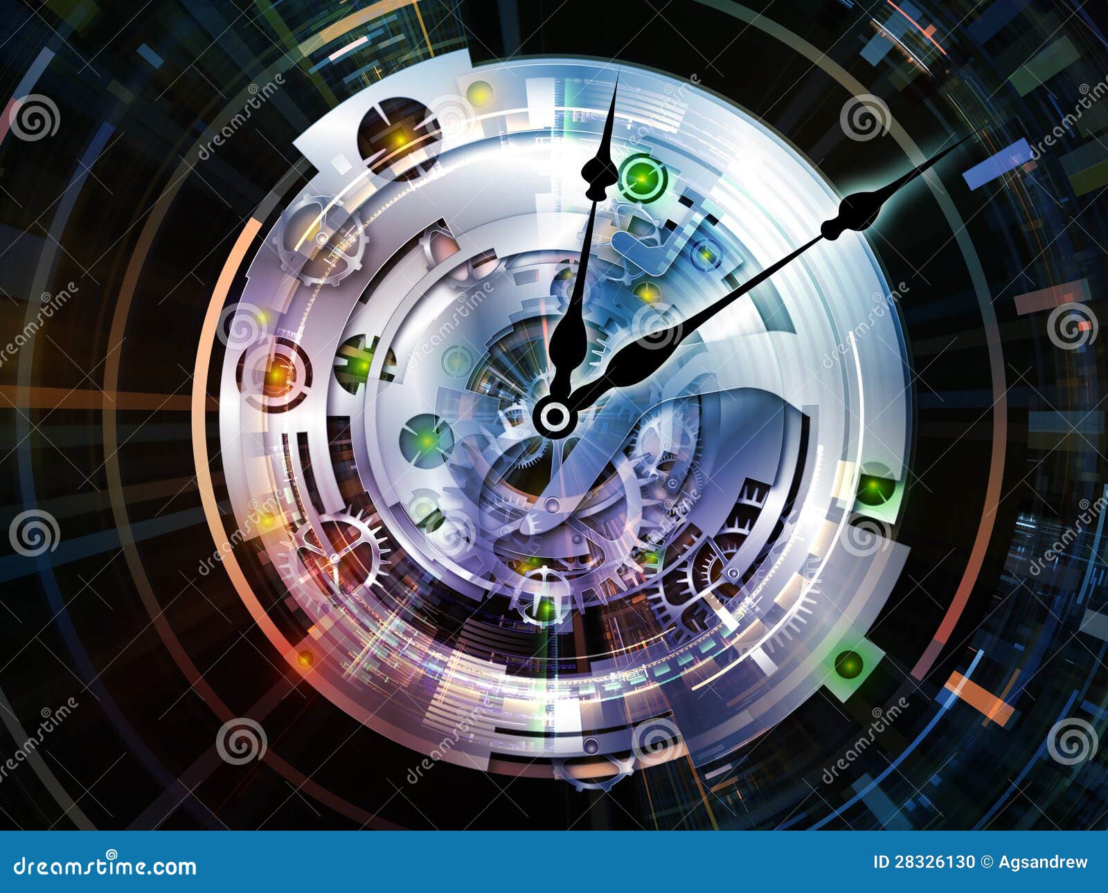 Clockwork Connections stock illustration. Illustration of mechanism ...