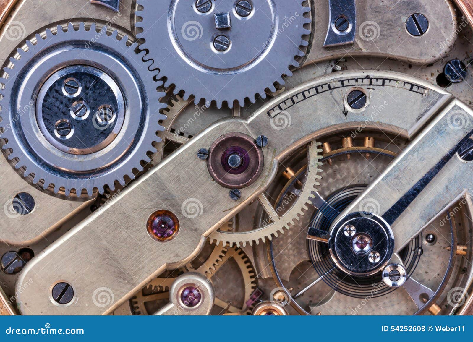 Clockwork stock photo. Image of engineering, antique - 54252608