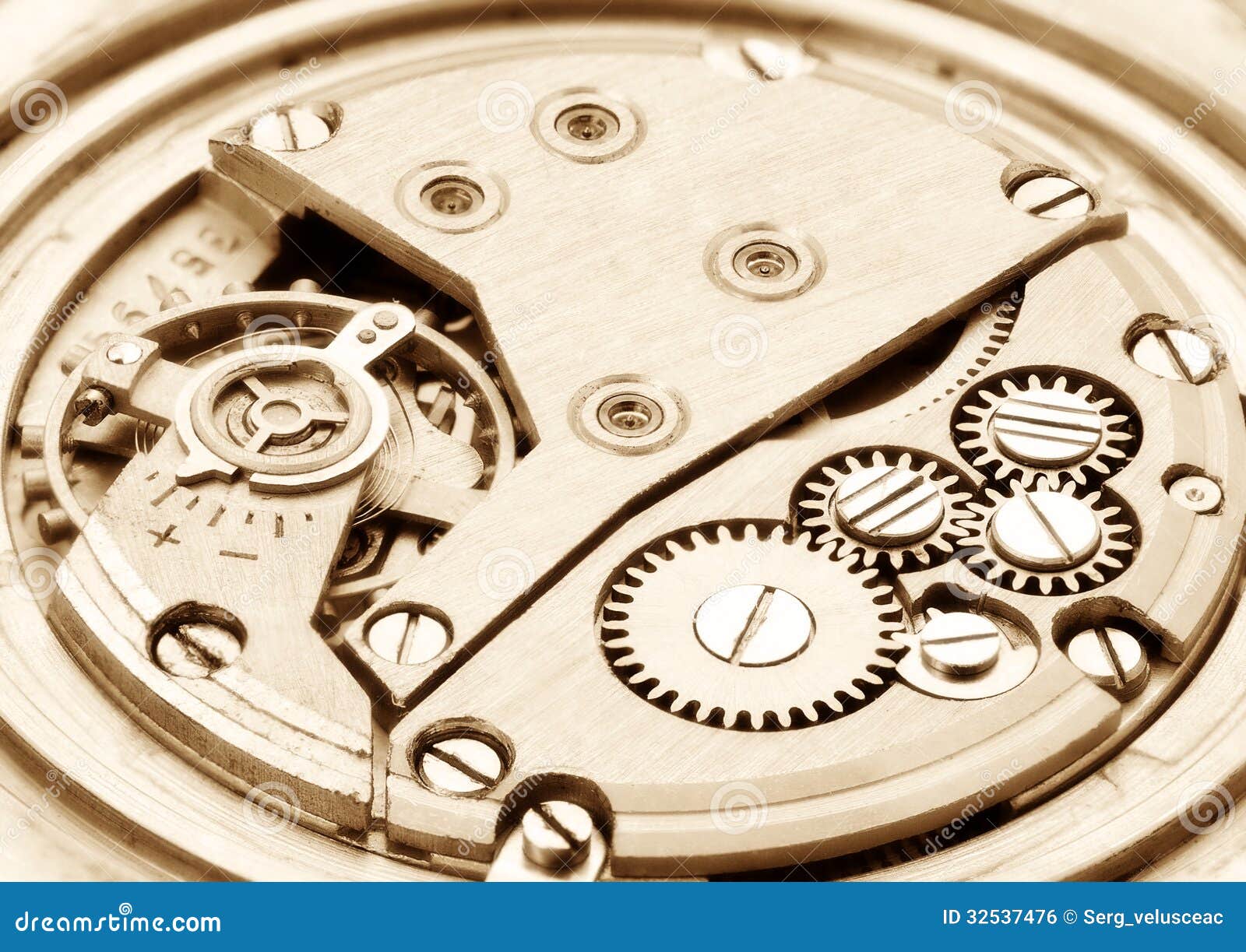 Clockwork stock photo. Image of gearwheels, cooperation - 32537476
