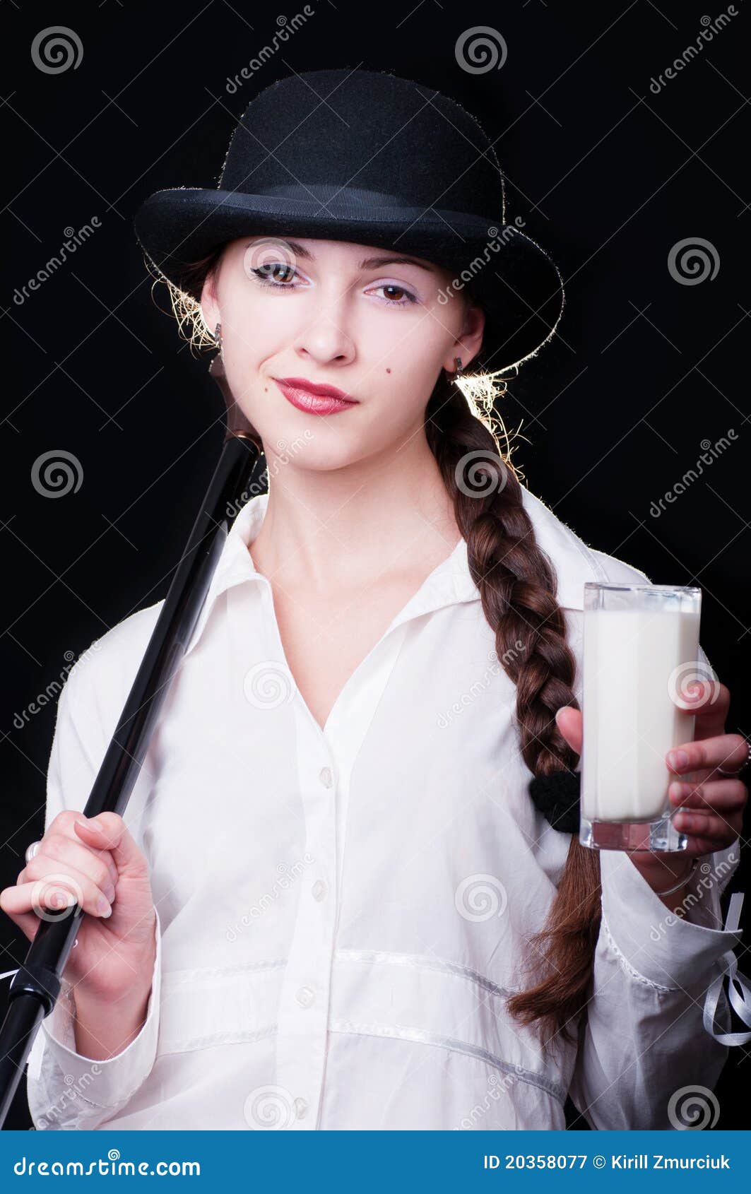 Clockwork Girl stock image. Image of orange, classic - 20358077