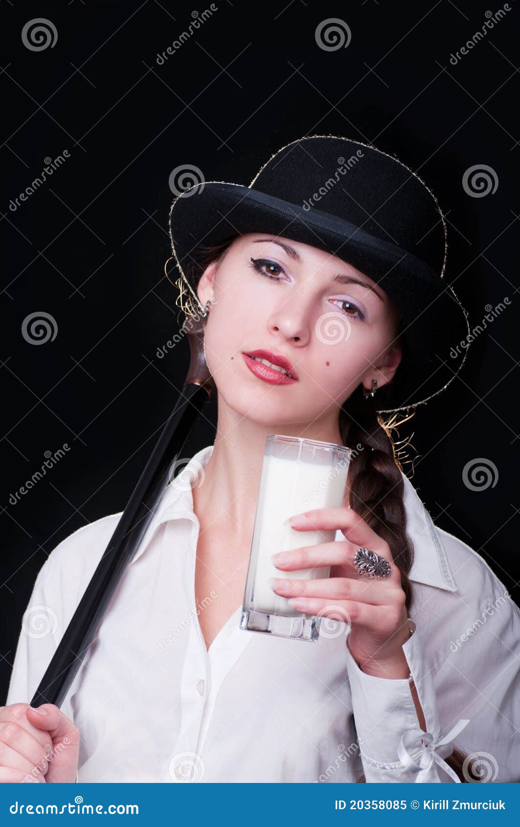 Clockwork Girl stock image. Image of walking, vintage - 20358085