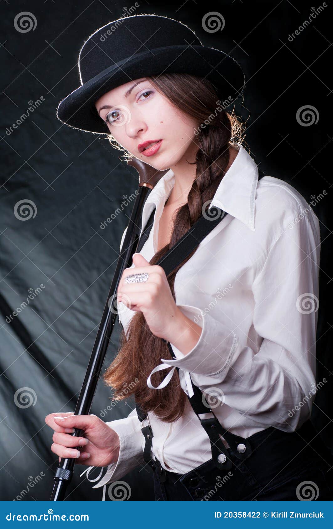 Clockwork Girl stock photo. Image of vintage, walking - 20358422