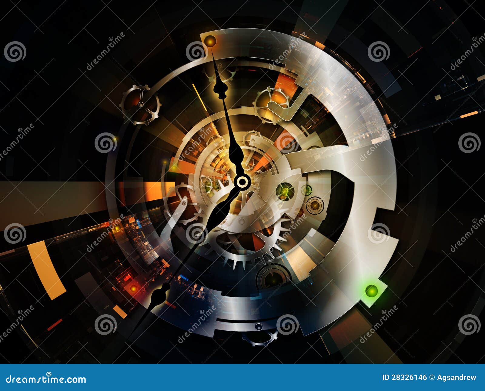 Clockwork Internals stock illustration. Illustration of circular - 28326146