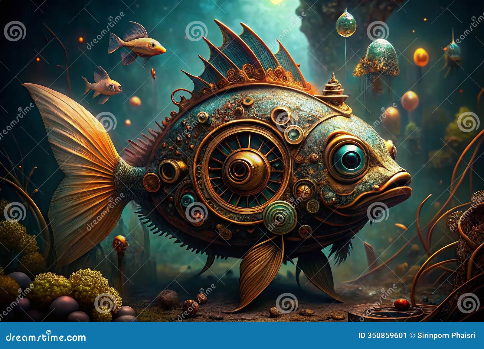 A Clockwork Marvel Exploring the Intricate Design of a Steampunk ...