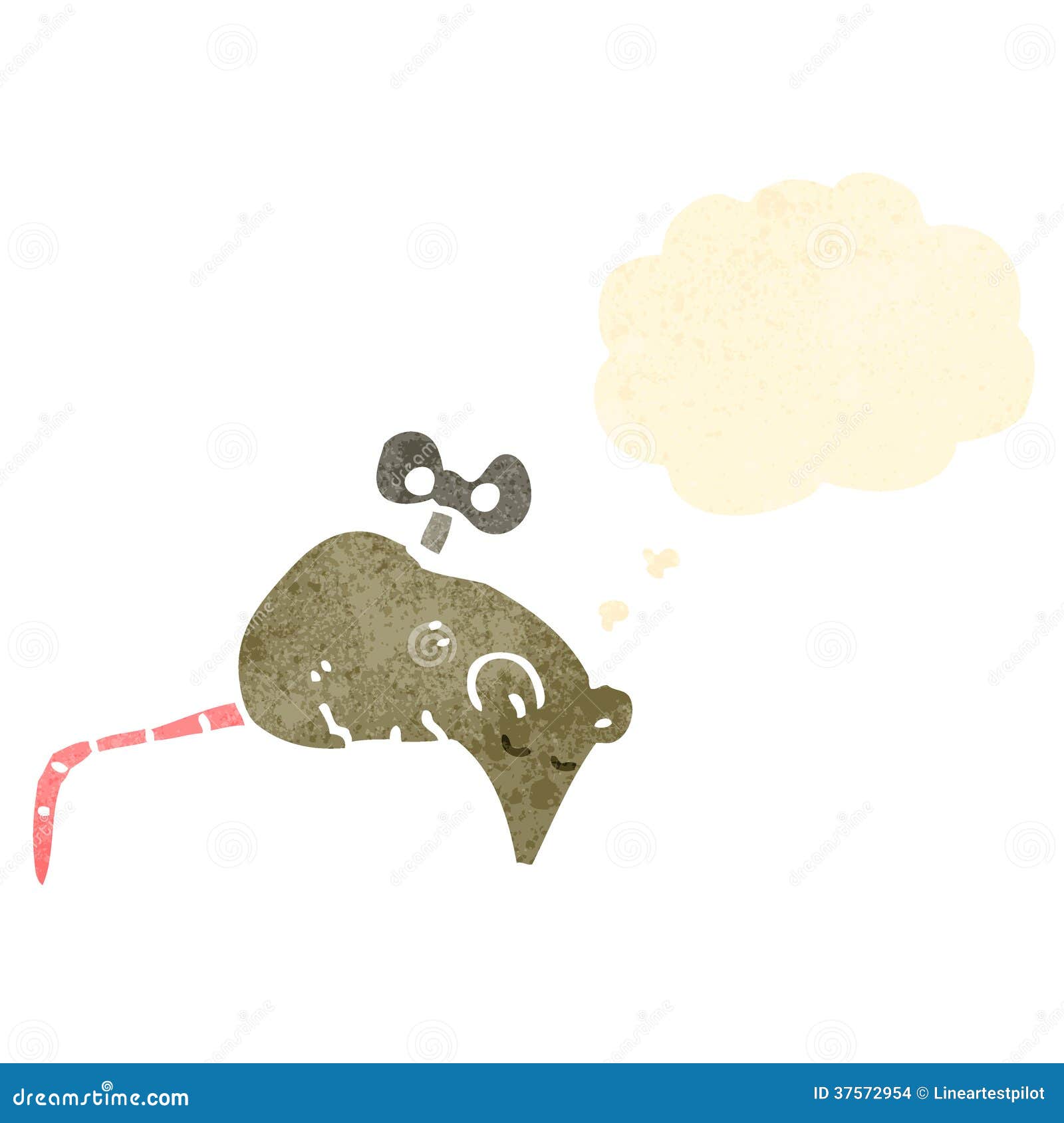 Clockwork mouse cartoon stock vector. Illustration of retro - 37572954
