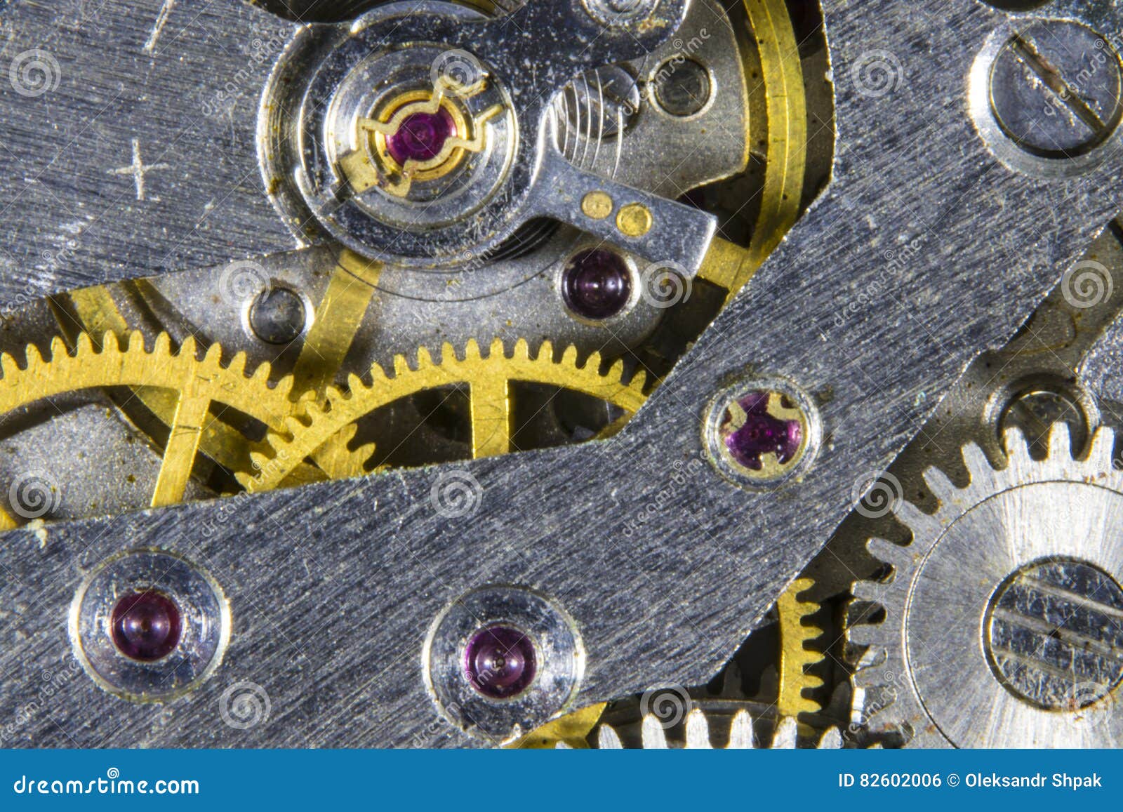 Clockwork Old Mechanical High Resolution Stock Photo - Image of metal ...