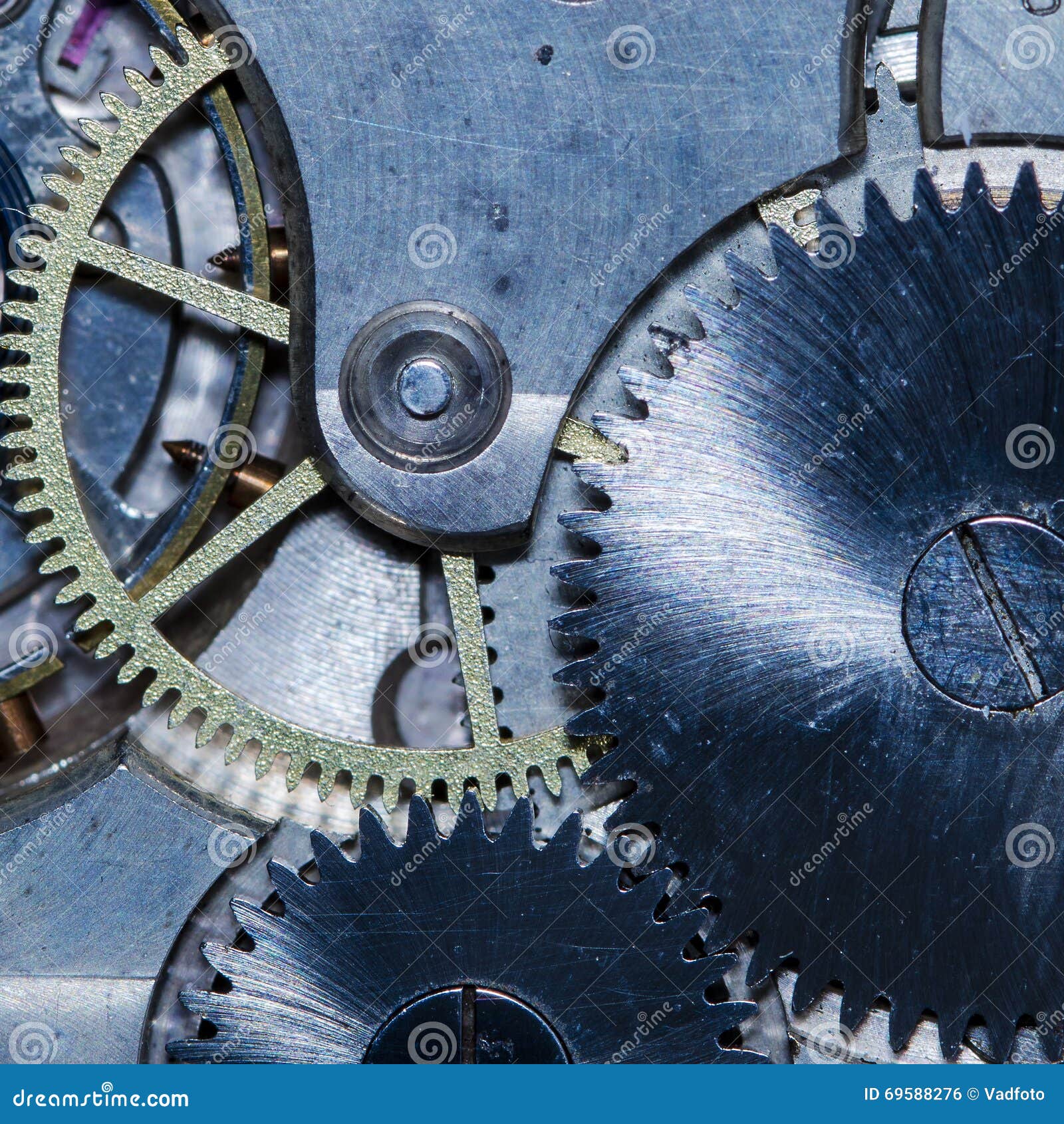 Clockwork Old Mechanical Pocket Watch Stock Photo - Image of gear ...