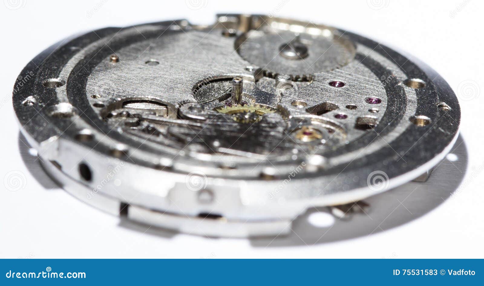 Clockwork Old Mechanical Watch Stock Image - Image of precision ...
