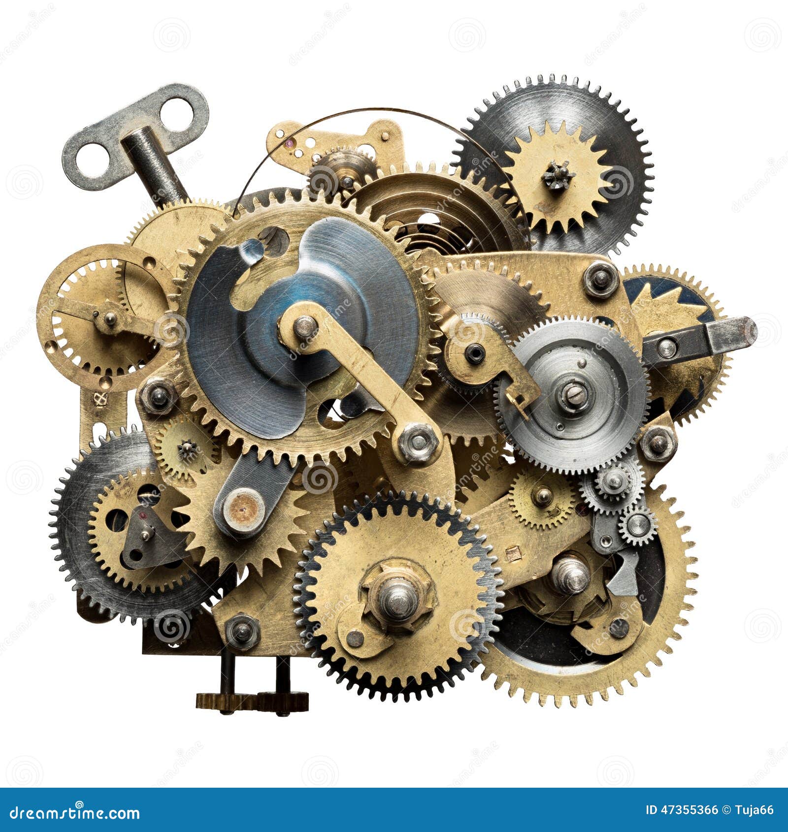 Clockwork stock photo. Image of engine, cogwheel, brass - 47355366