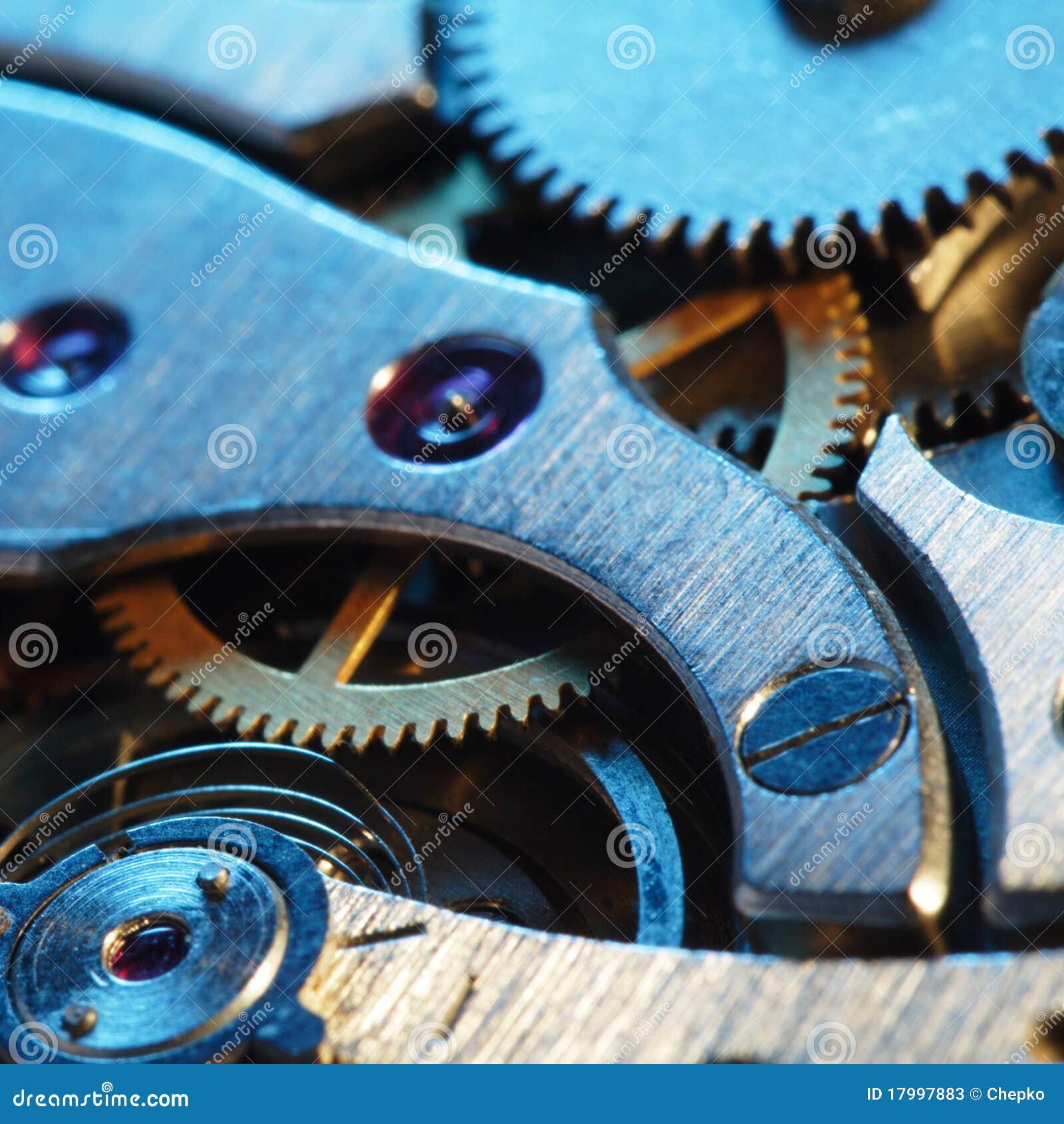 Clockworks stock image. Image of turning, close, steel - 17997883